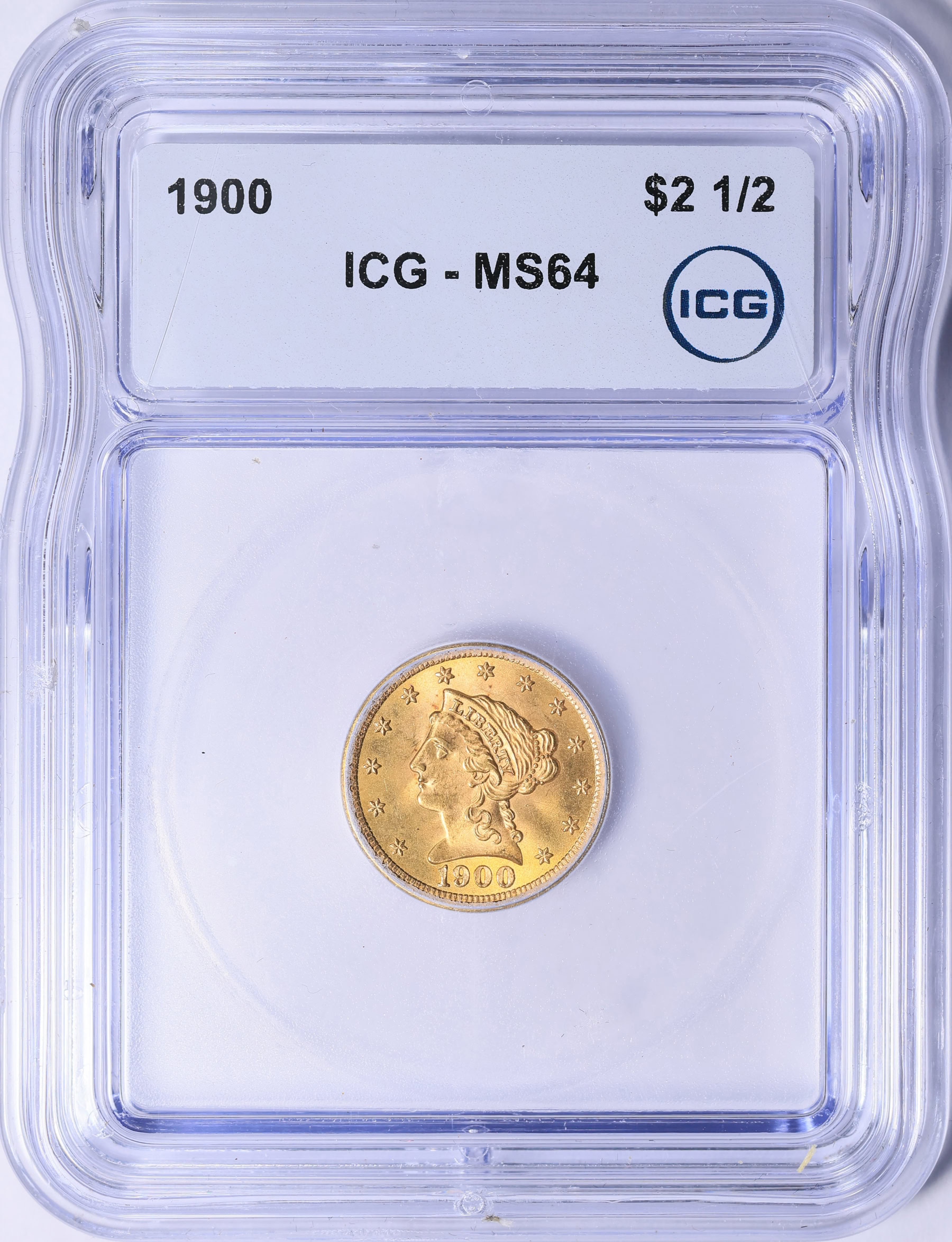 1900 Liberty Gold Quarter Eagle ICG MS-64 (Item 2054670 ...