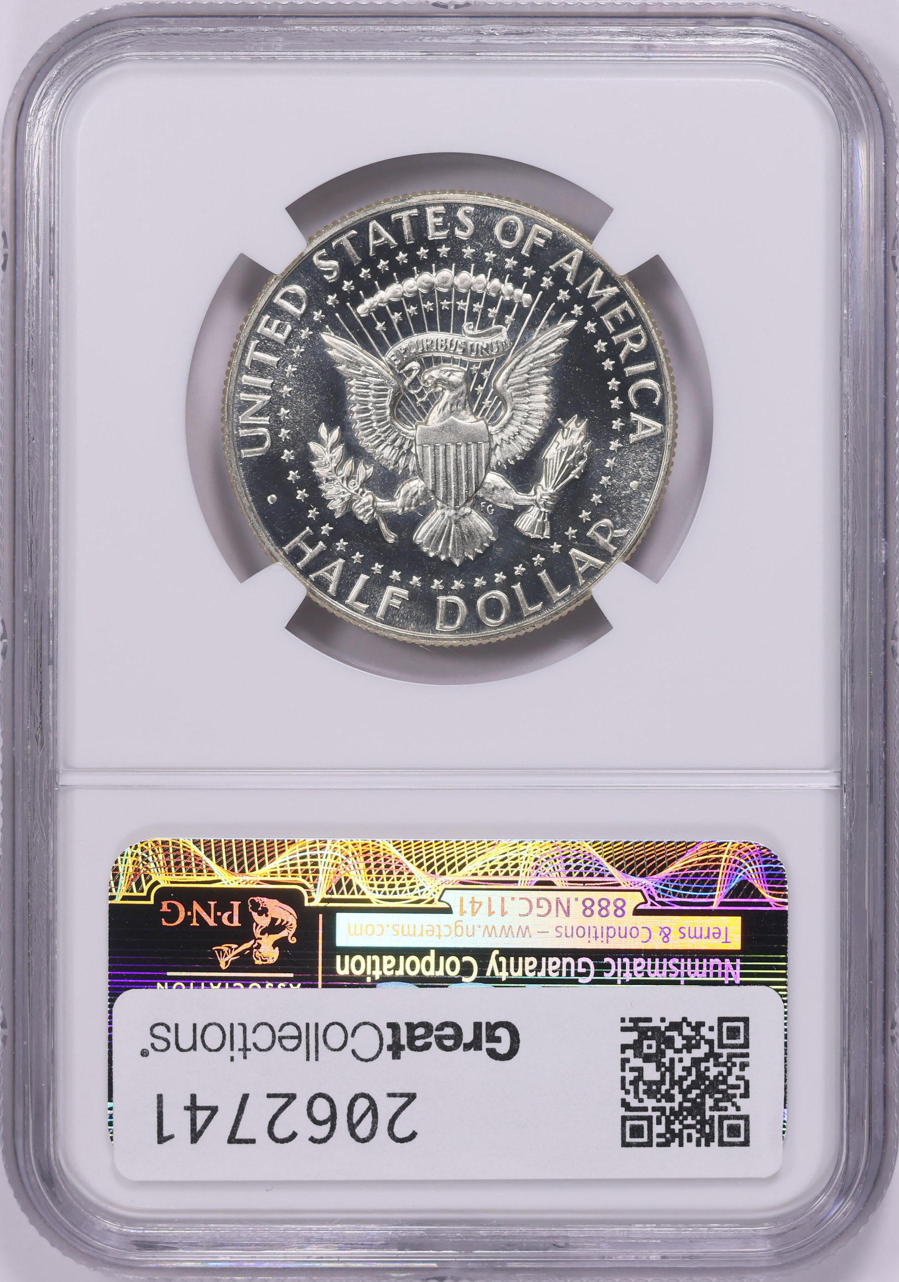 1967 Kennedy Half Dollar SMS NGC MS-68 CAMEO (Item 2062741 ...