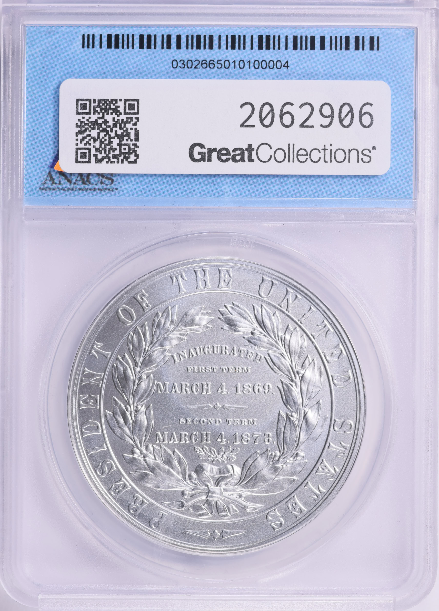ND (2023) Ulysses S. Grant Silver Matte Finish U.S. Mint Medal Day One ...