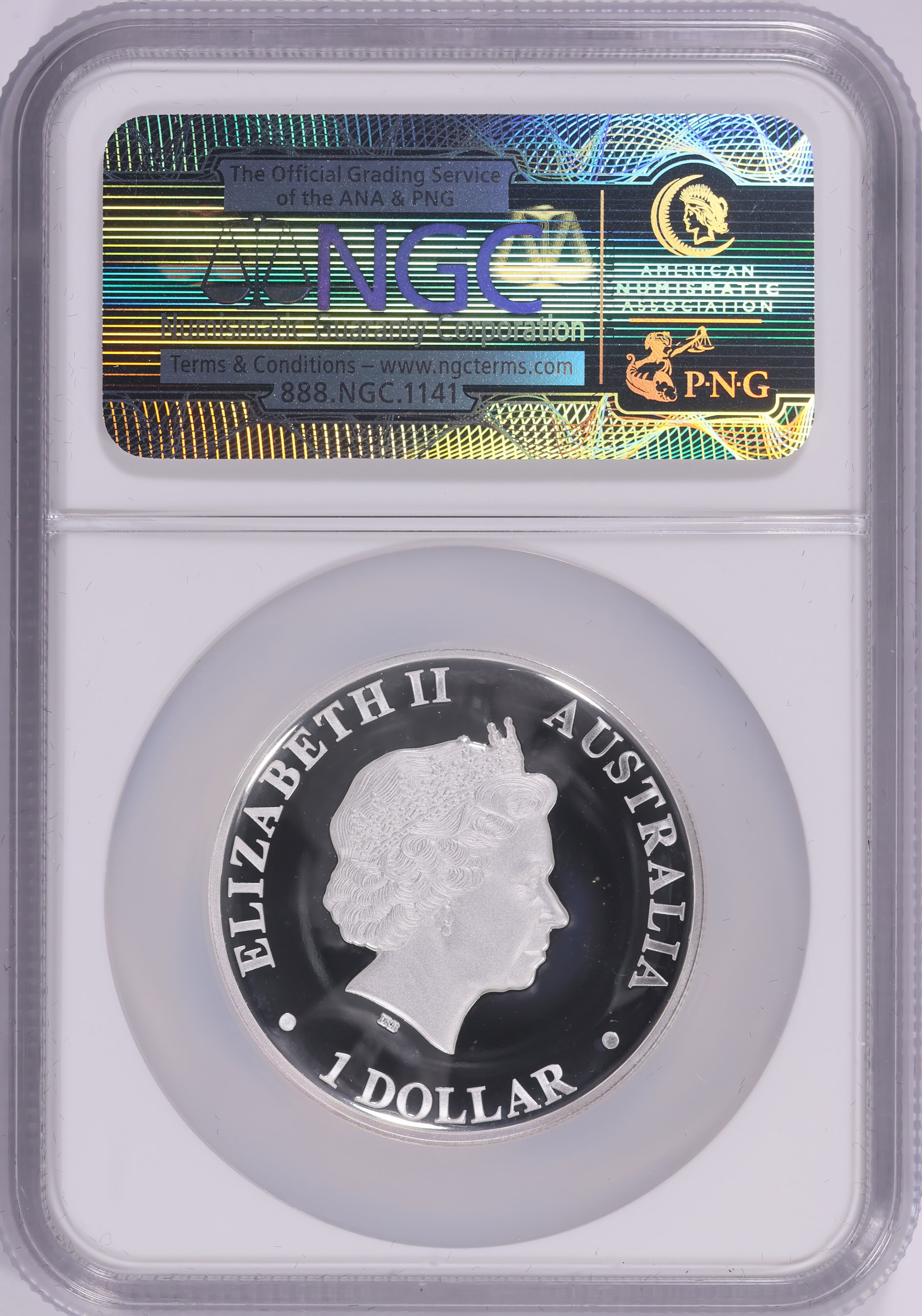 Australia 2016-P Silver Dollar Wedge-Tailed Eagle High Relief KM-2215 ...