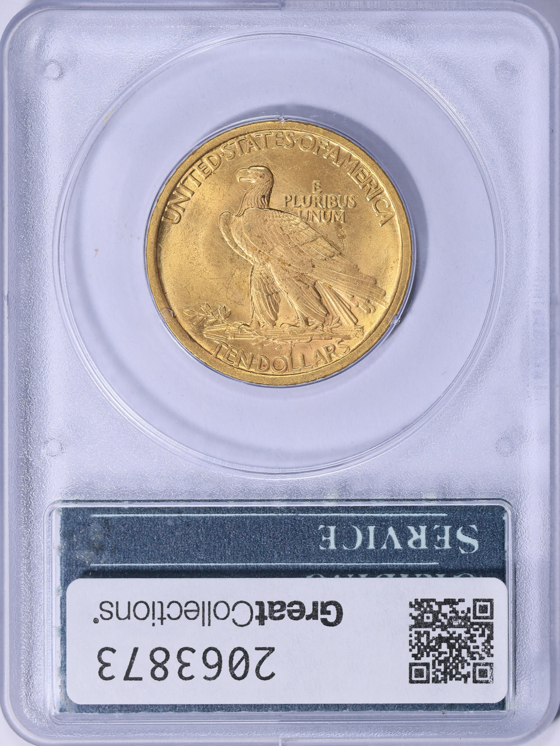 1907 Indian Gold Eagle No Motto PCGS MS-61 OGH (1st Gen) (Item 2063873 ...