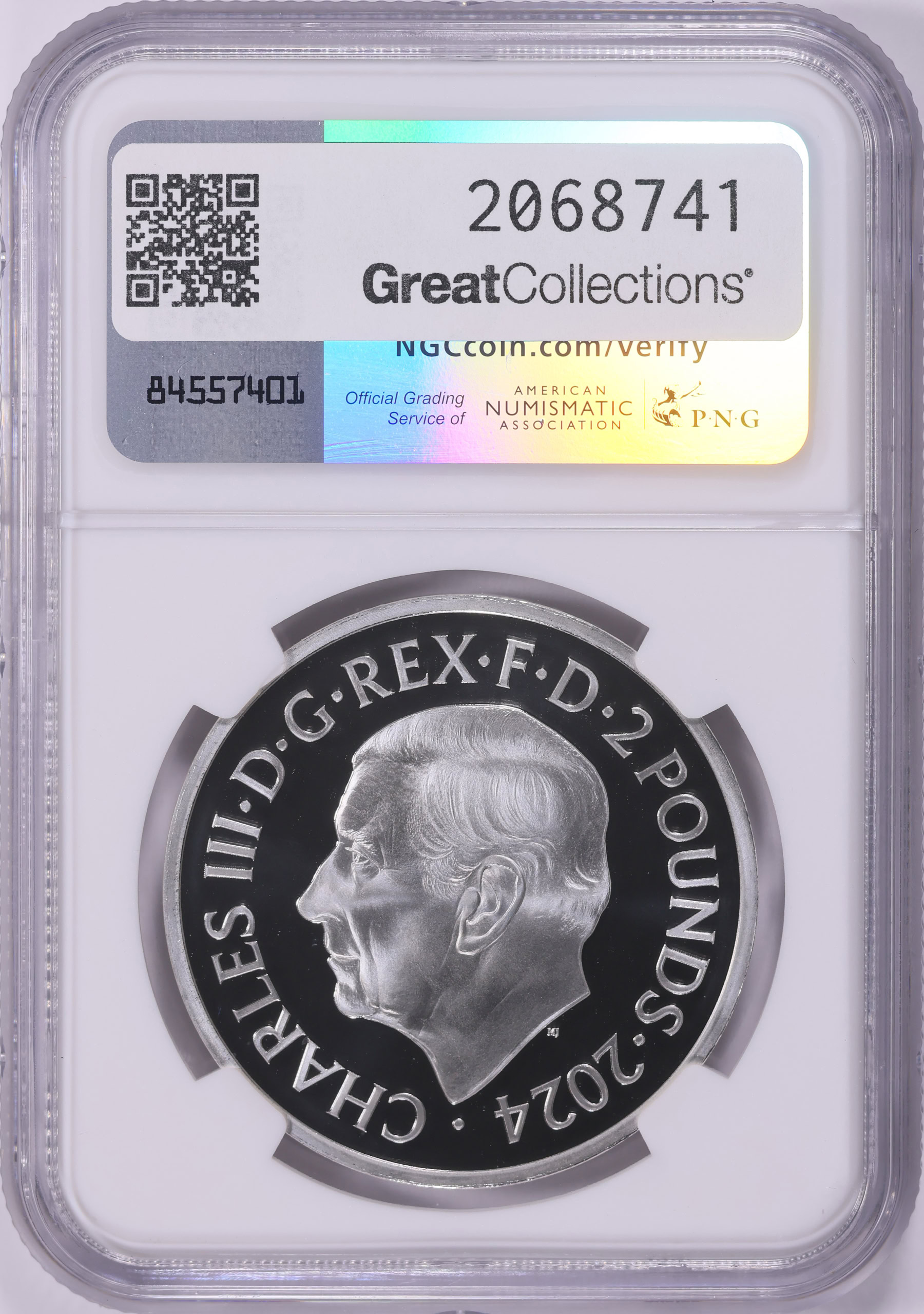 Great Britain 2024 Silver £2 Tudor Beasts, Tudor Dragon KM-2643 First ...