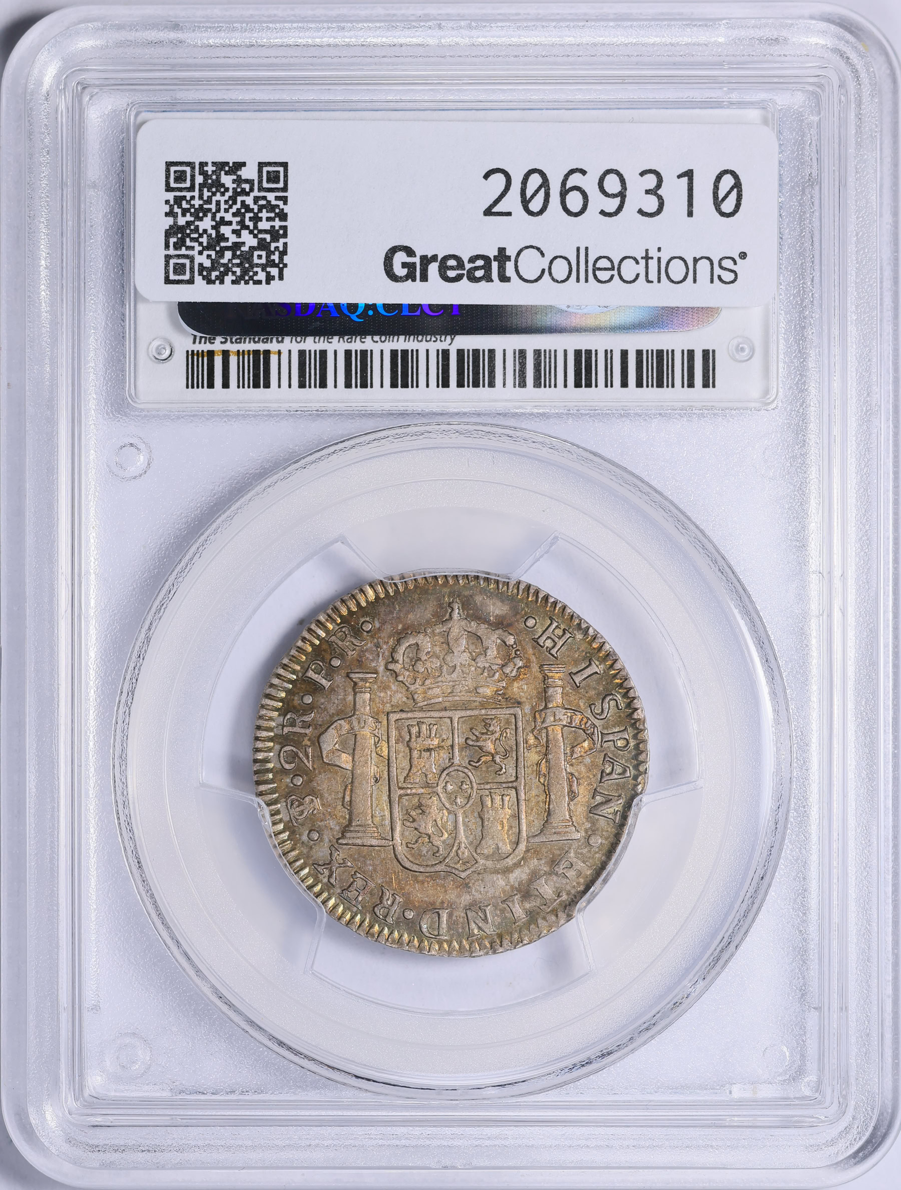 Bolivia 1777-PTS PR Silver 2 Reales KM-53 PCGS AU-55 (Item 2069310 ...