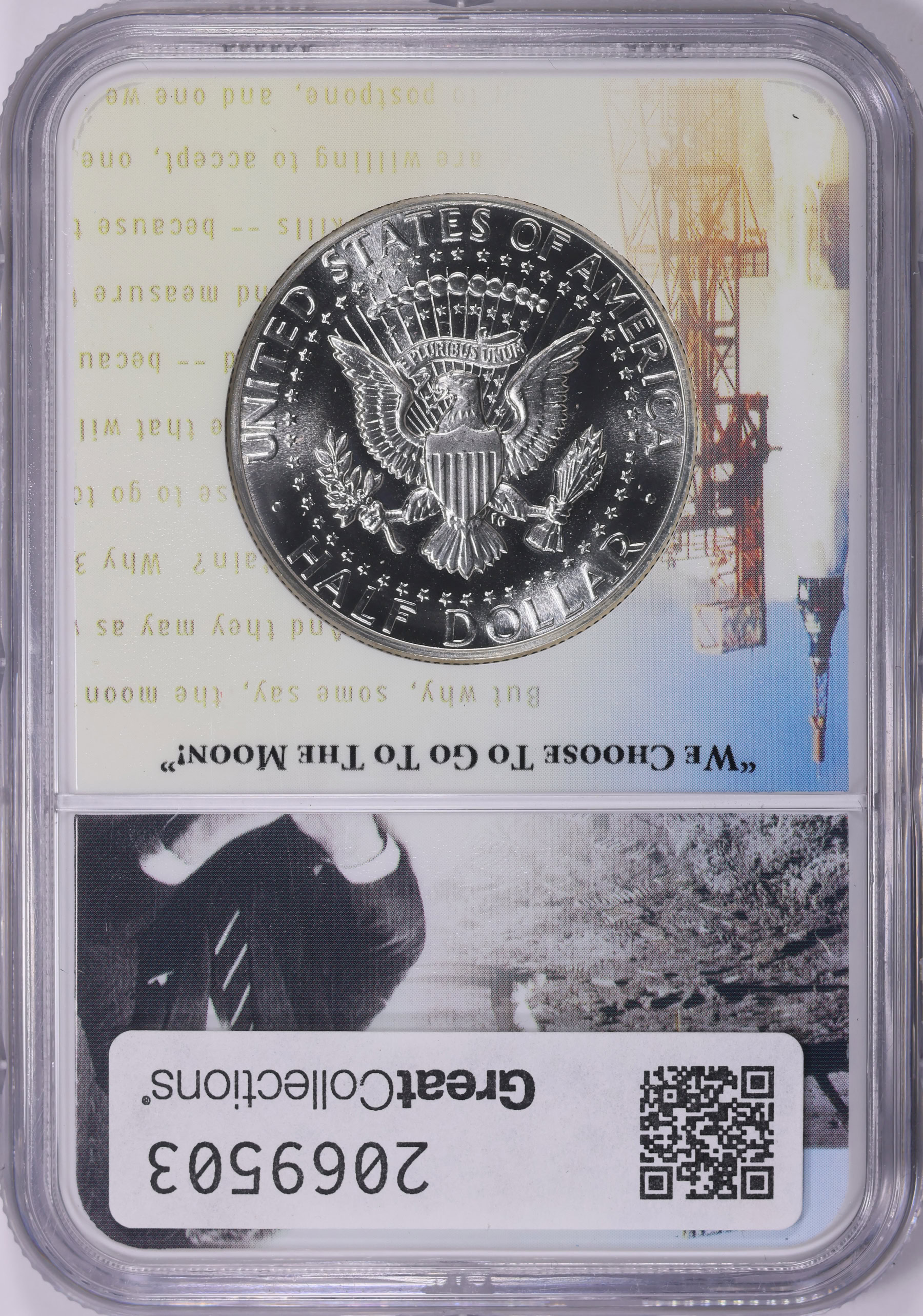 1964 Kennedy Half Dollar NGC Proof-69 (Rick Tomaska Signed Label ...