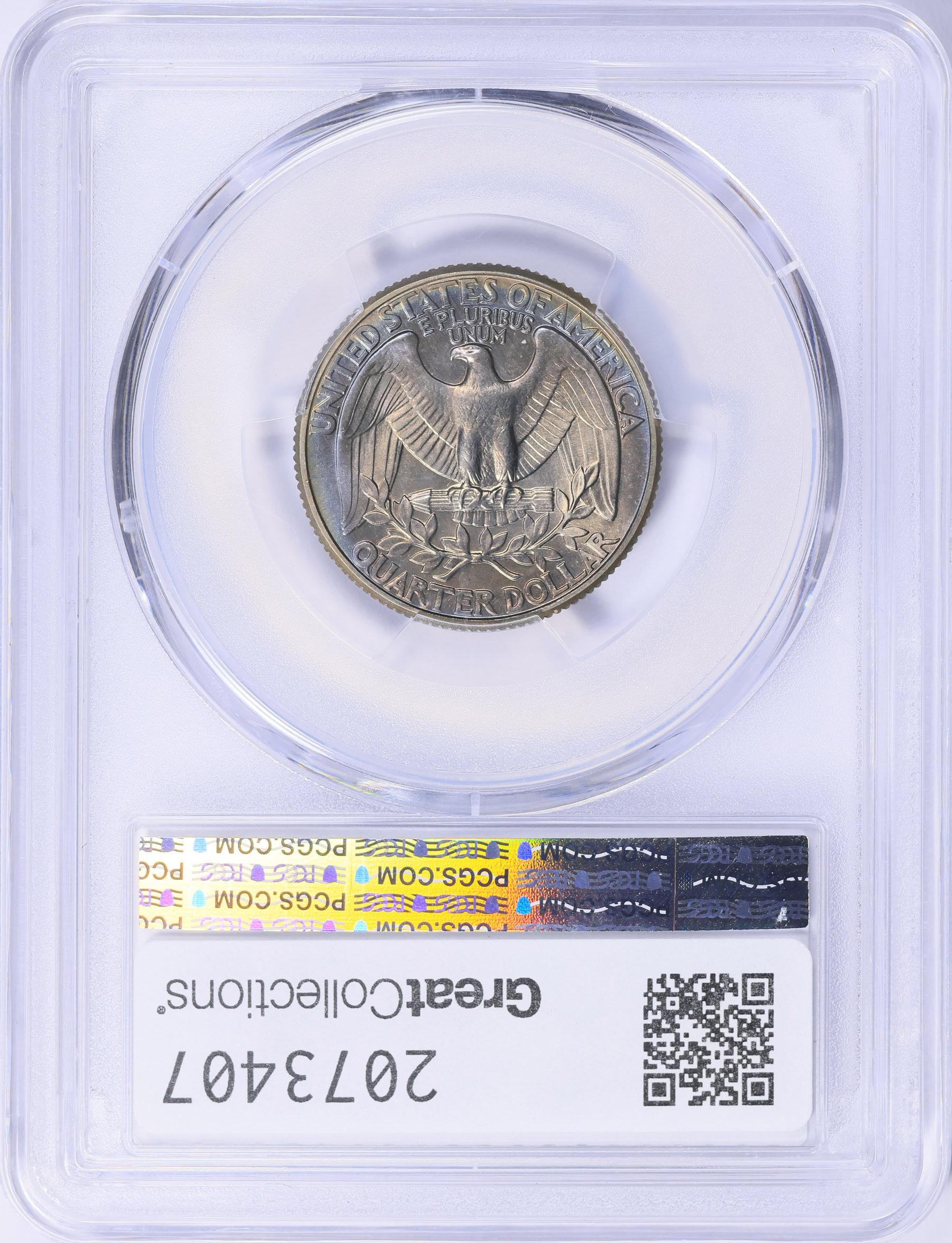 1977-D Washington Quarter PCGS MS-67+ (Toned) (Item 2073407 ...