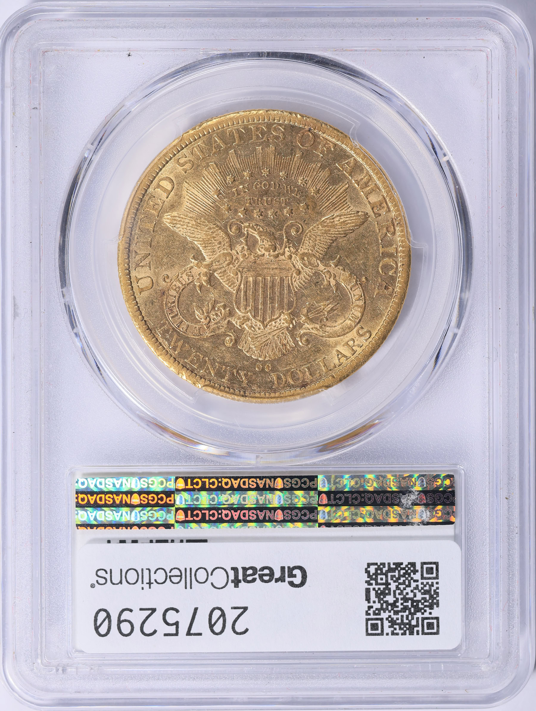 1879-CC Liberty Gold Double Eagle PCGS AU-53 (Item 2075290 ...