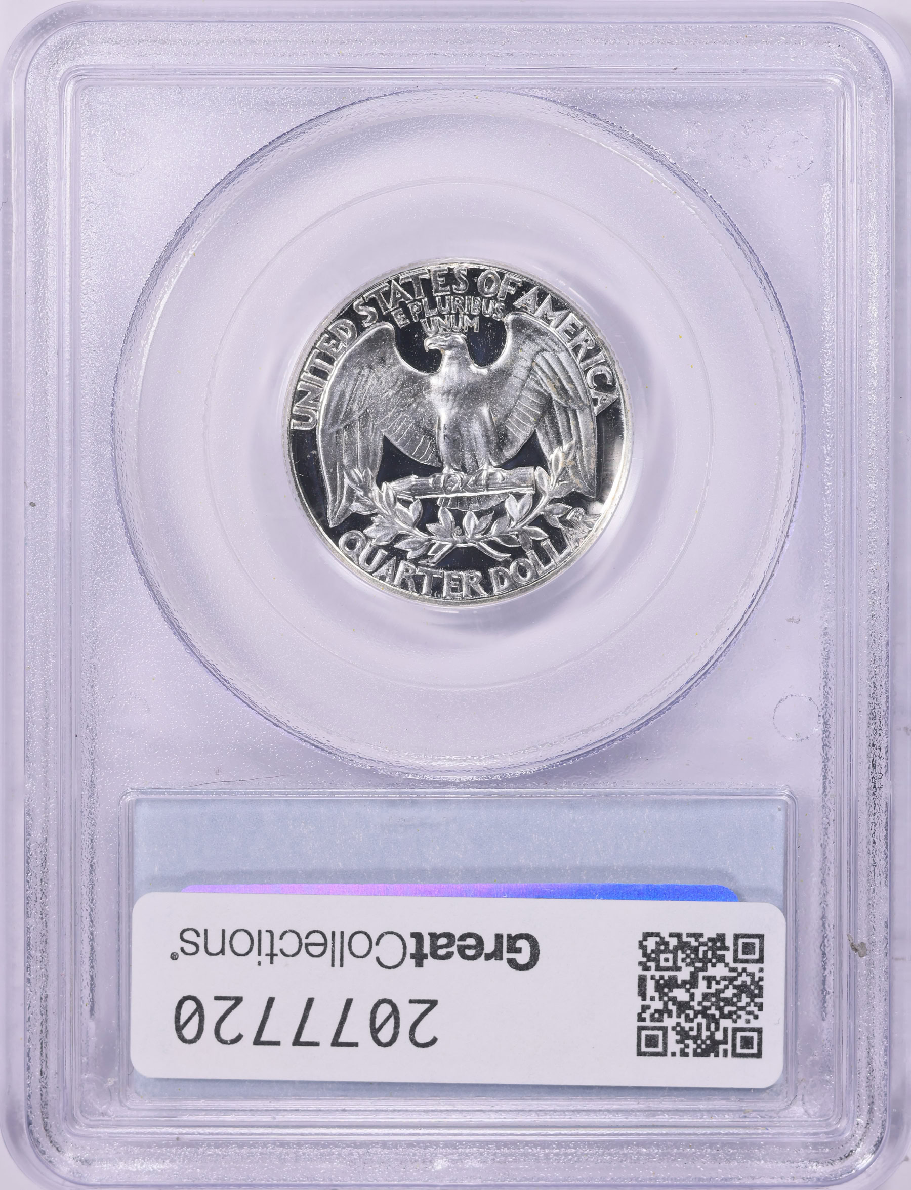 1955 Washington Quarter PCGS Proof-67 DCAM (Item 2077720 ...