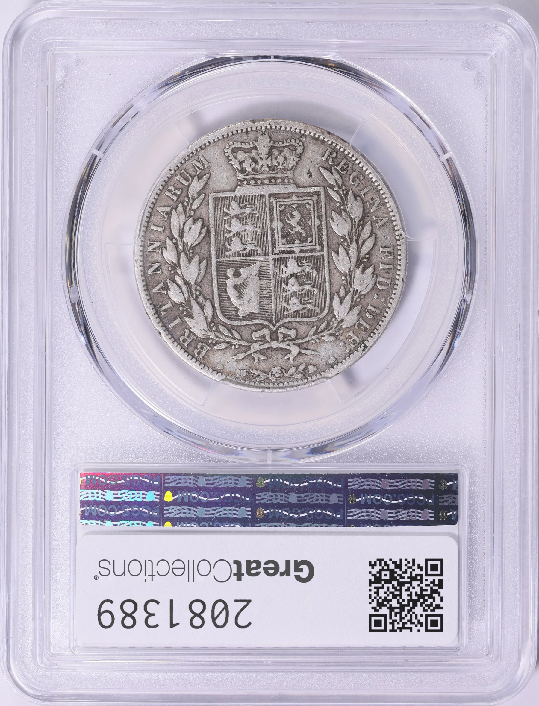 Great Britain 1886 Silver 1/2 Crown KM-756 PCGS F-15 (Item 2081389 ...