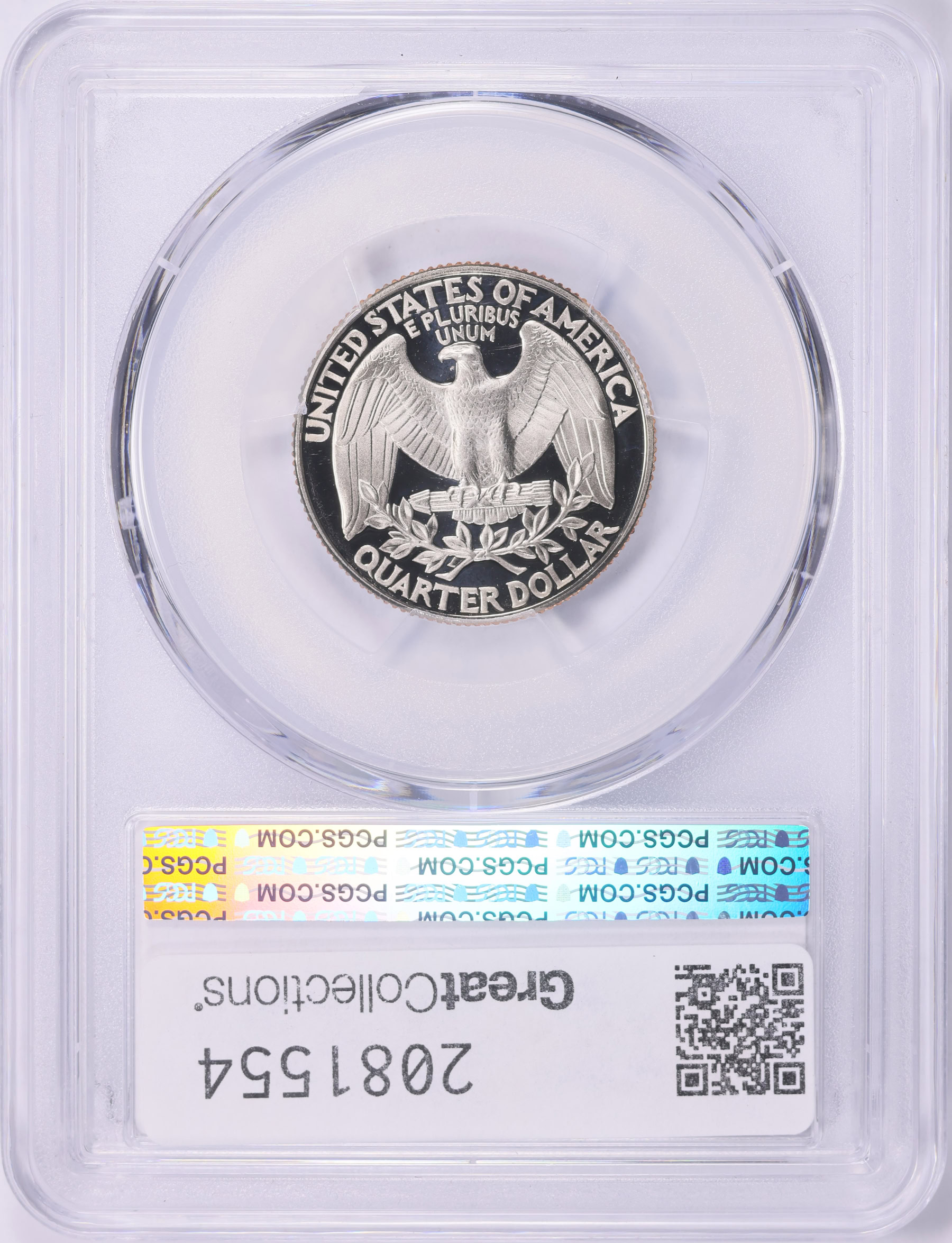 1998-S Washington Quarter PCGS Proof-70 DCAM (Item 2081554 ...