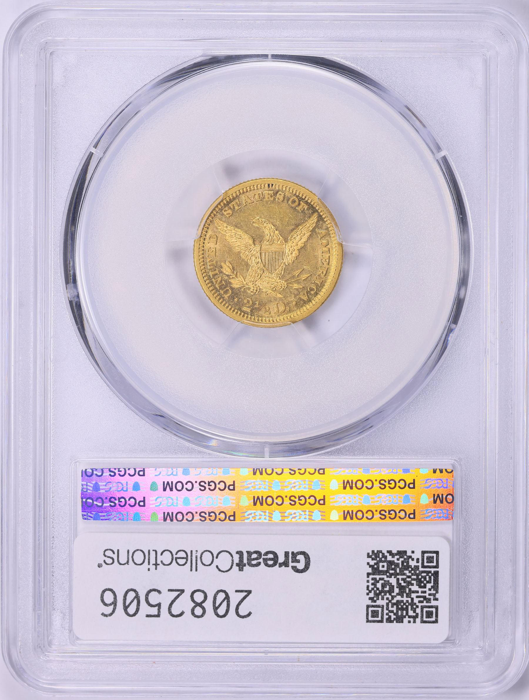 1890 Liberty Gold Quarter Eagle PCGS MS-61 (Item 2082506 ...