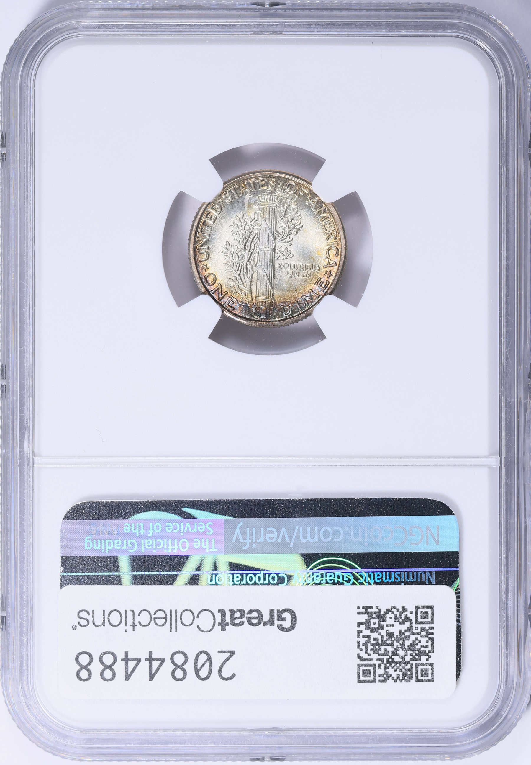 1927 Mercury Dime NGC Unc Details (Item 2084488) | GreatCollections ...