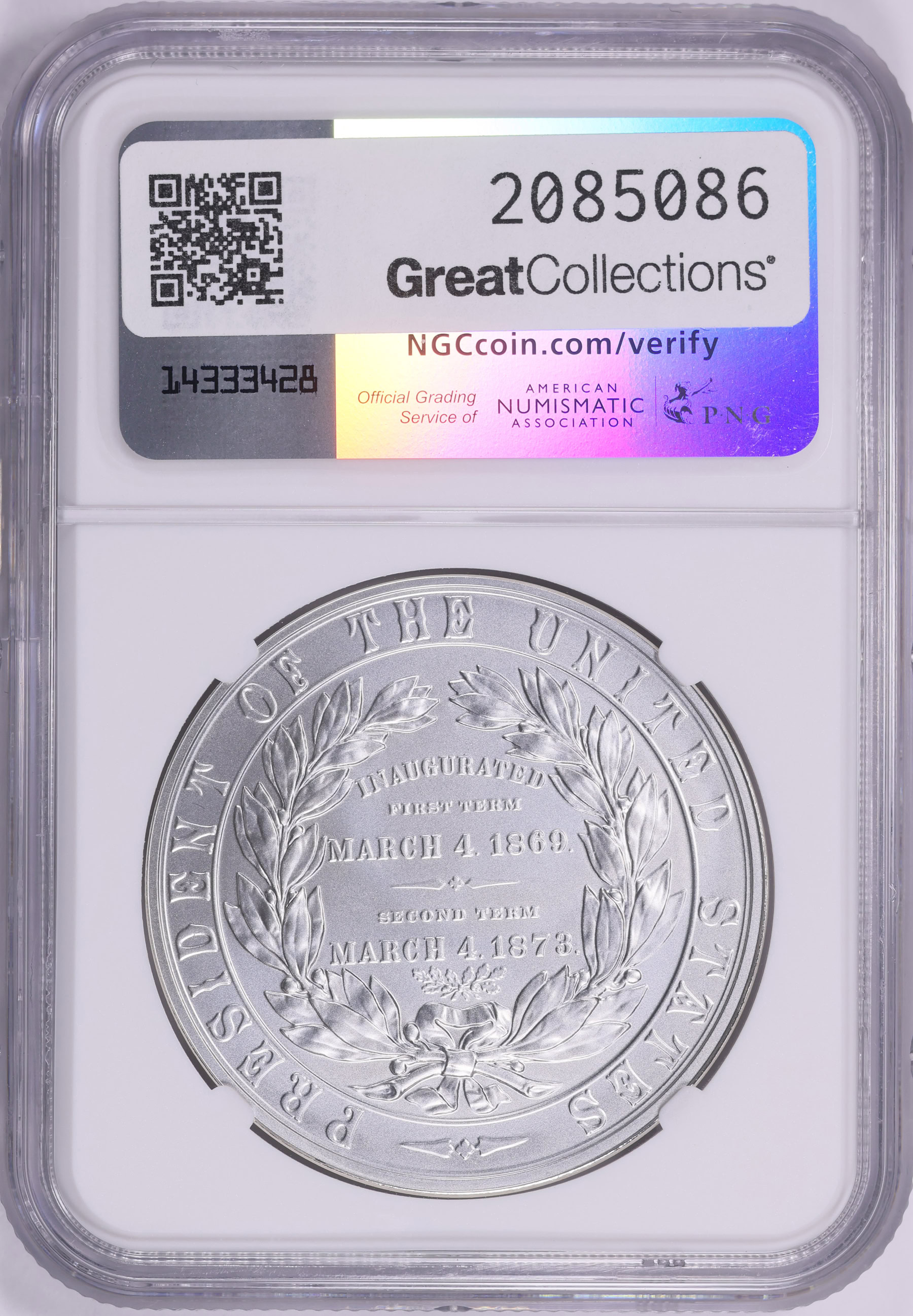 ND (2023) Silver Ulysses S. Grant Matte Finish U.S. Mint Medal NGC MS ...