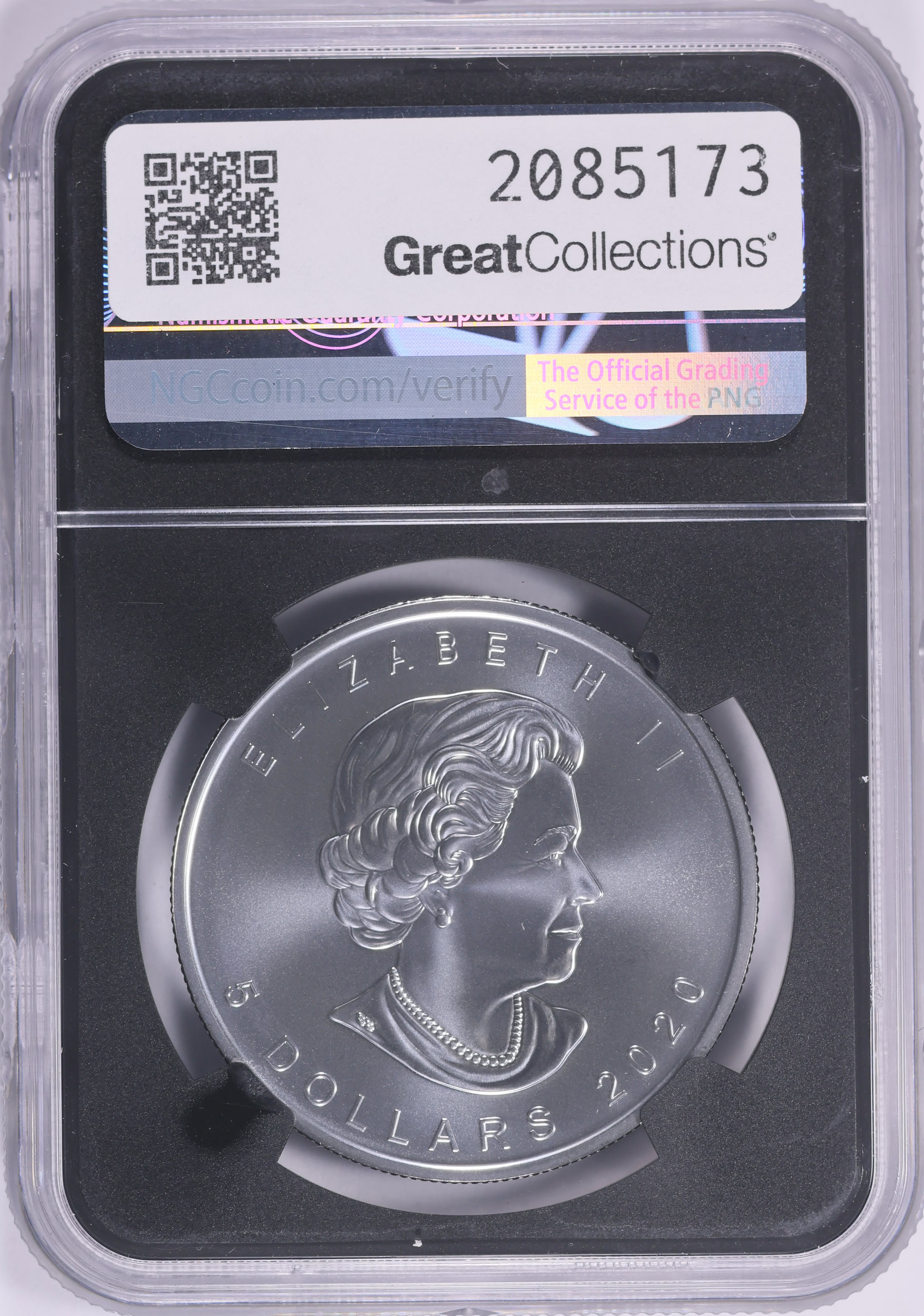 Canada 2020-W Silver $5 Maple Leaf Burnished KM-1601 First Releases NGC ...