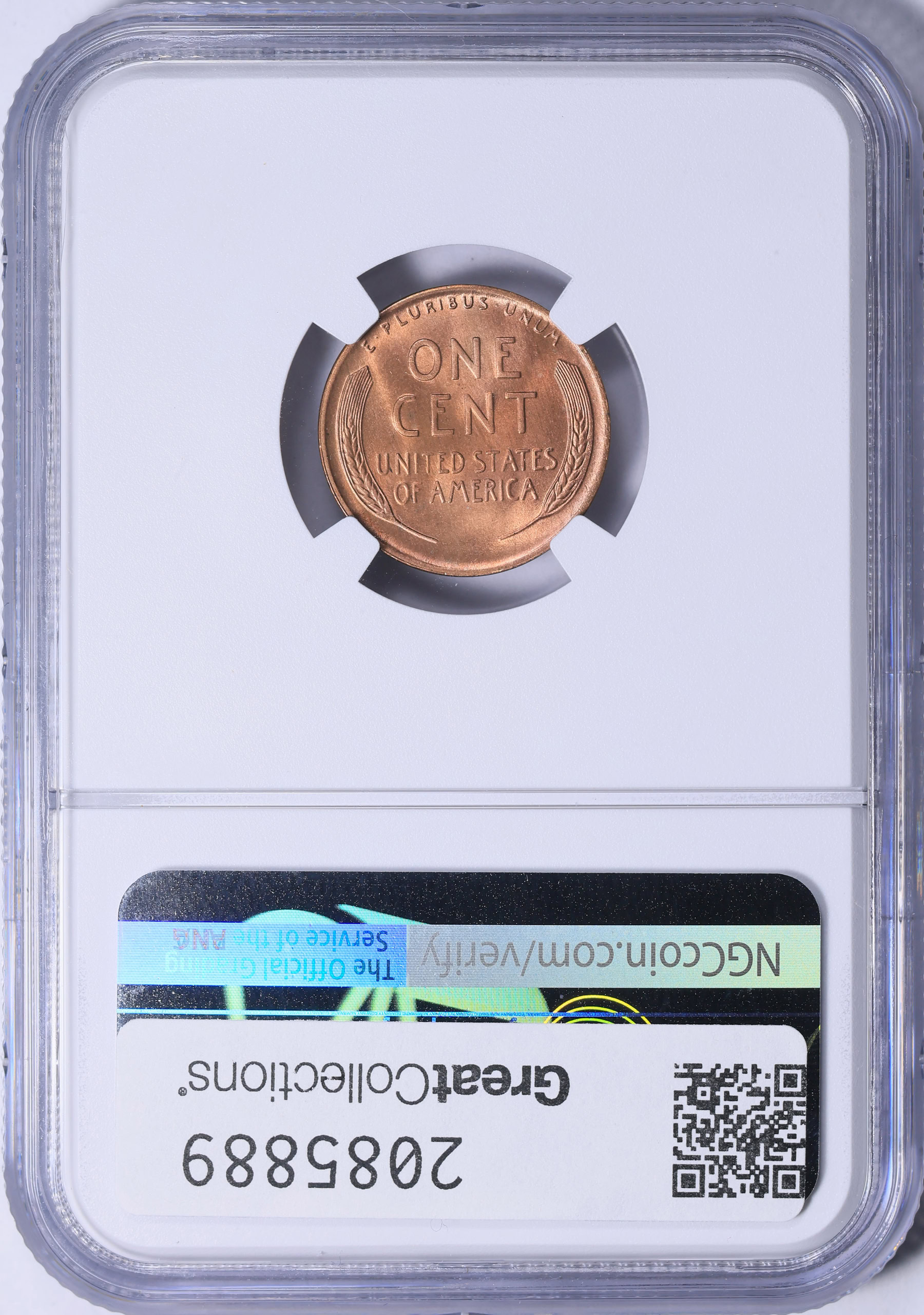 1946-S Lincoln Cent BALL SERIF S NGC MS-66 RB | NGC Cert #8709742-010 ...