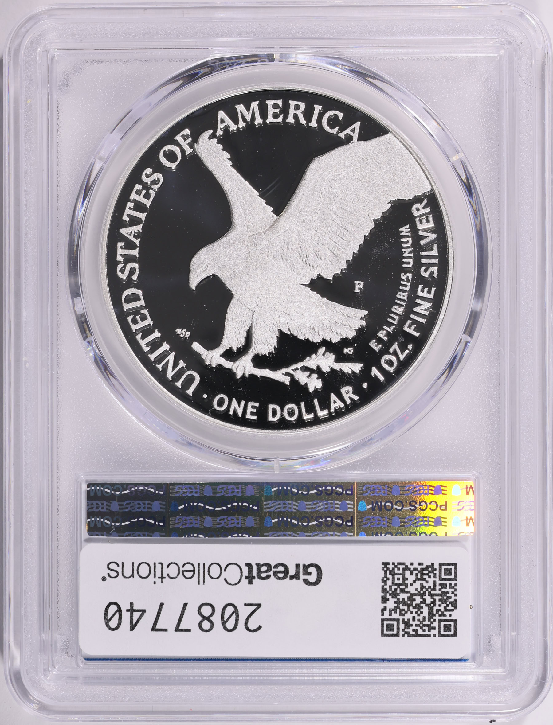 2025-P $1 Silver Eagle U.S. Marine Corps Privy 250th Anniversary ...