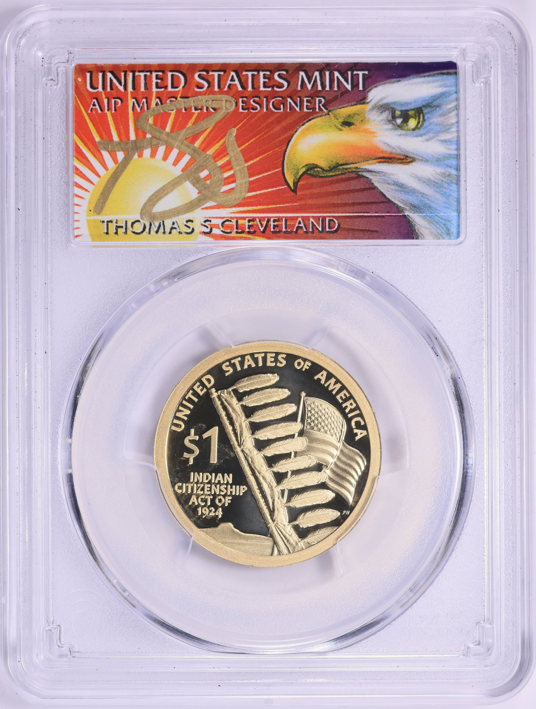 2024-S Sacagawea Dollar Native American First Strike PCGS Proof-70 DCAM ...