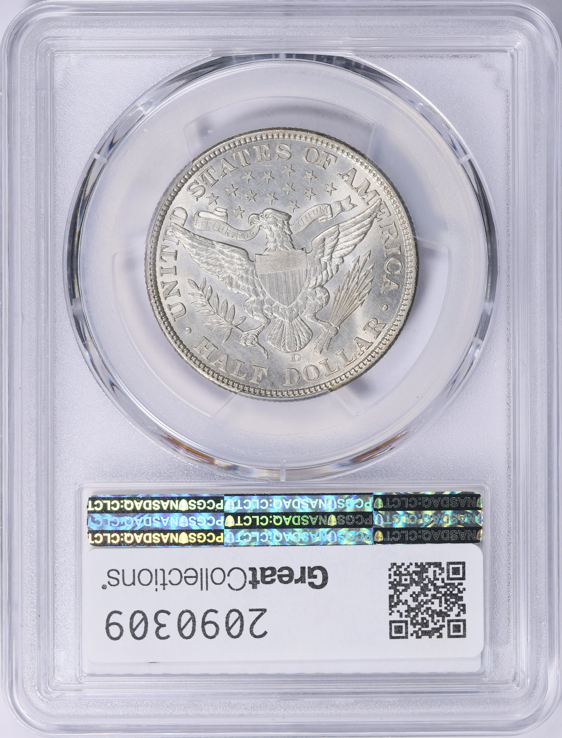 1906-D Barber Half Dollar PCGS Genuine Unc Details (Item 2090309 ...