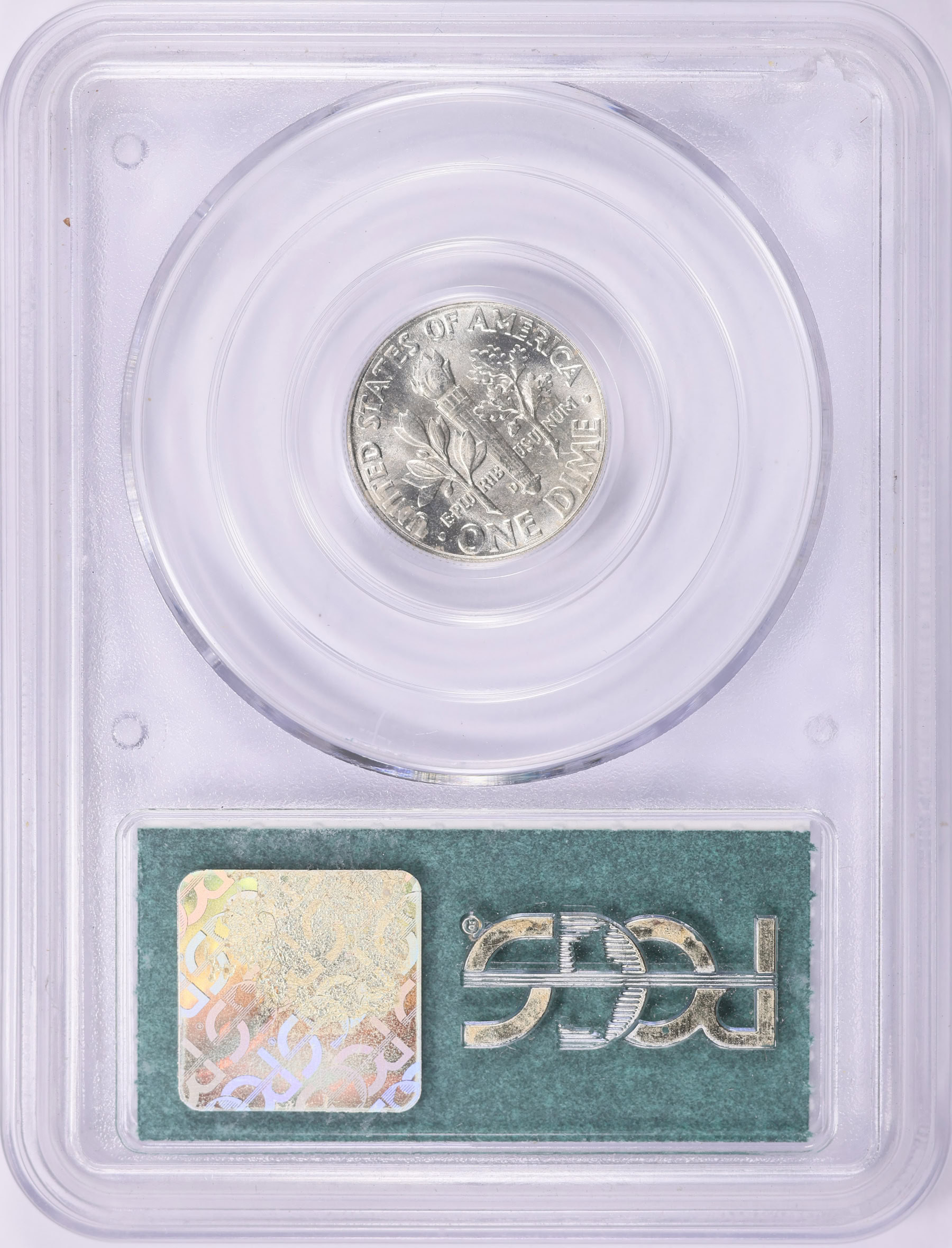 1964-D Roosevelt Dime PCGS MS-64 OGH (Doily) (Sample Slab) (Item ...