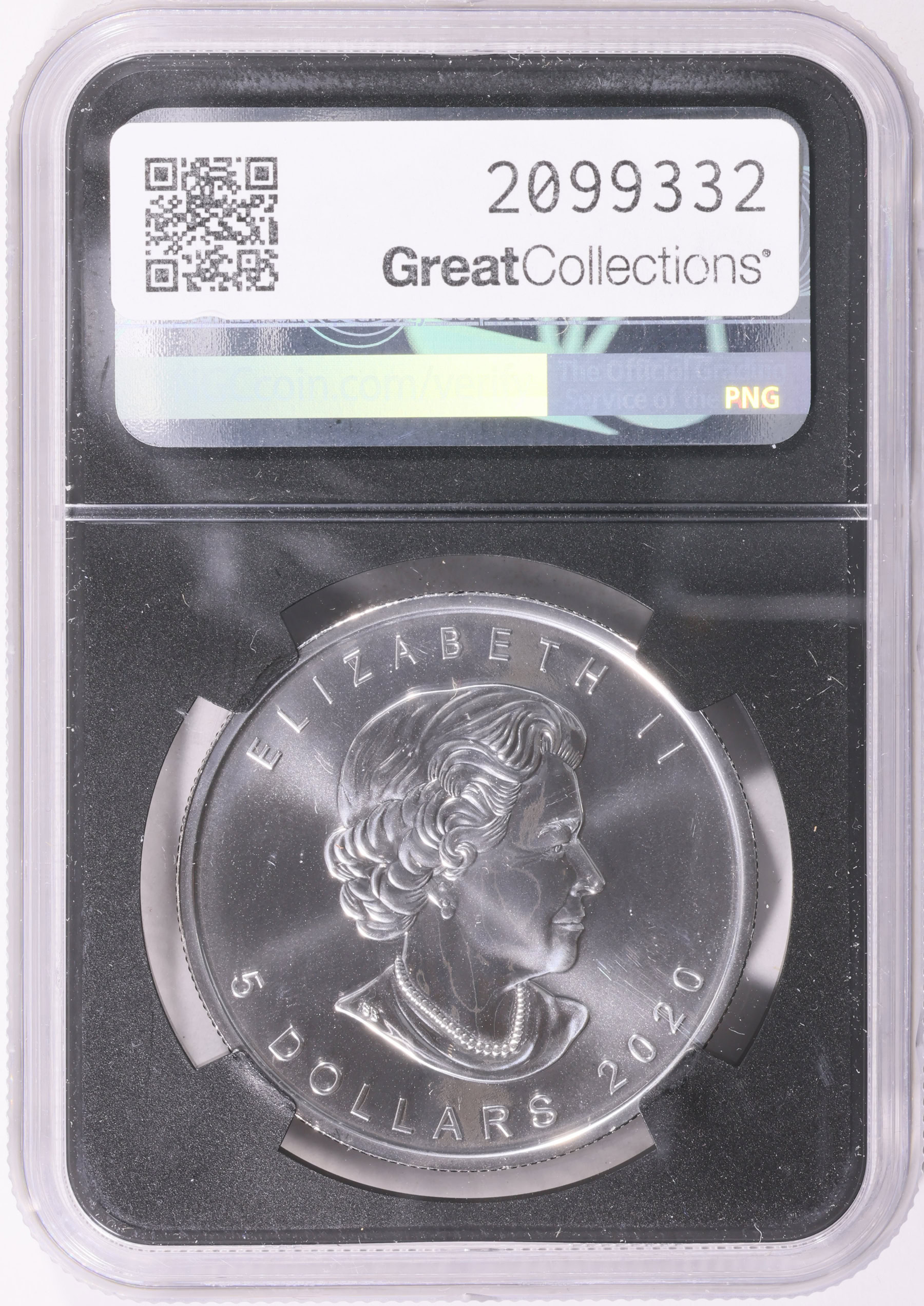 Canada 2020-W Silver $5 Maple Leaf Releases KM-1601 First Releases NGC ...