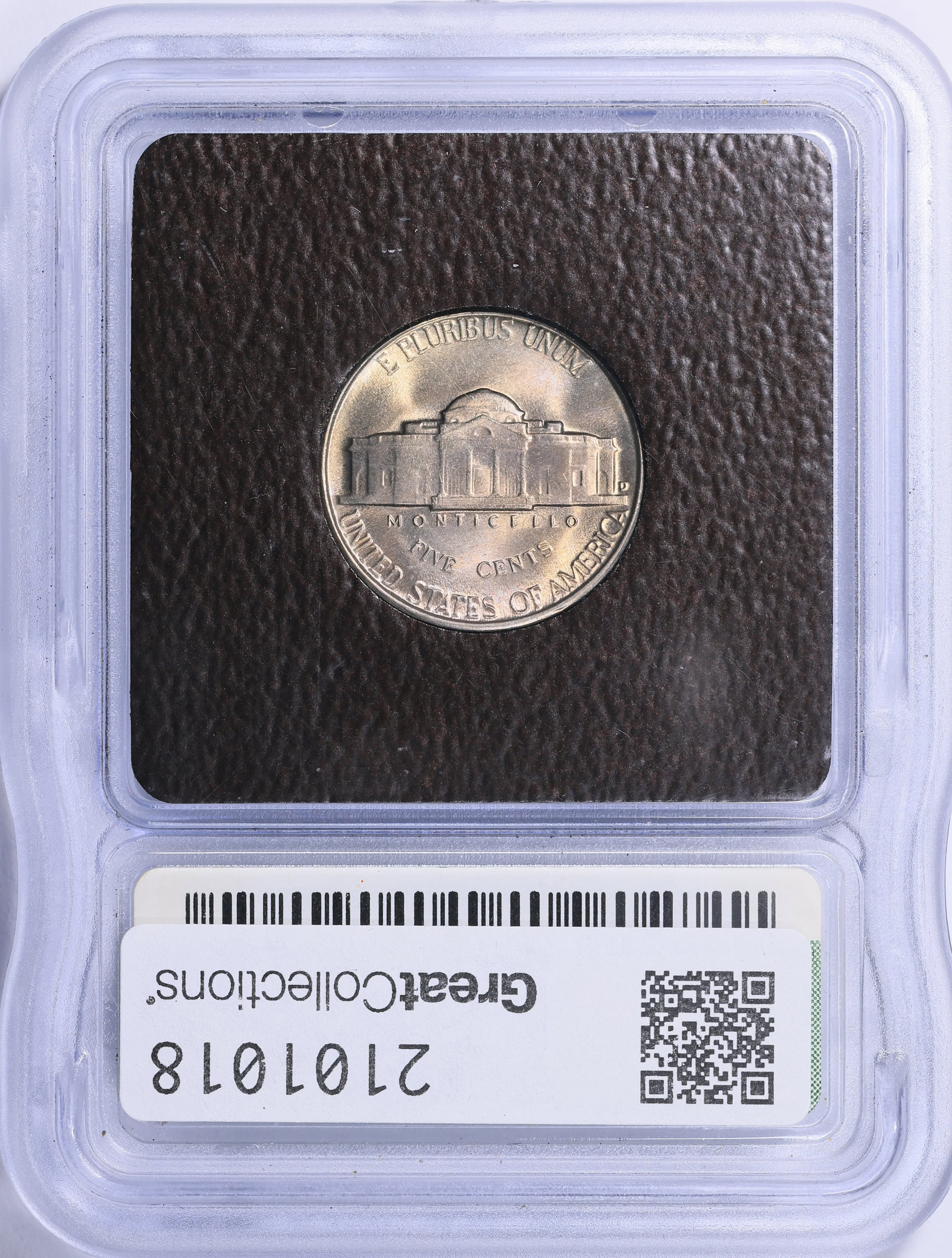 1950-D Jefferson Nickel ICG MS-66 FS (Toned) (Item 2101018 ...