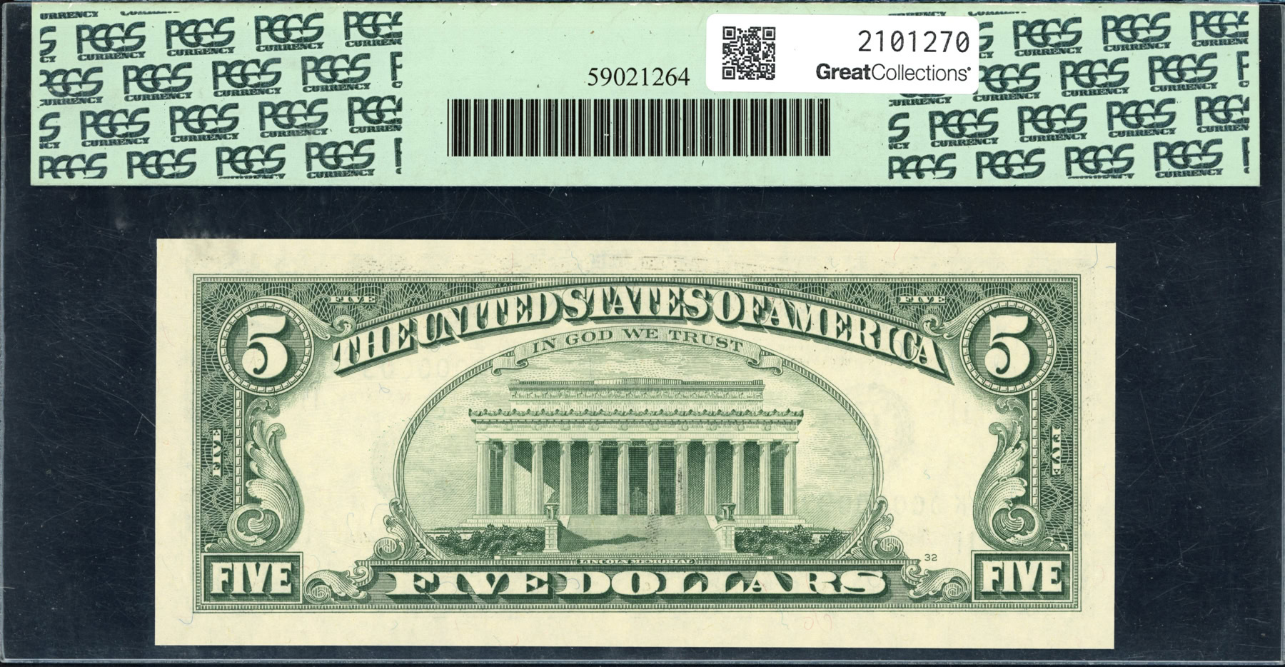 Fr. 1985-K (KC Block) 1995 $5 Dallas Federal Reserve Note *Extremely ...