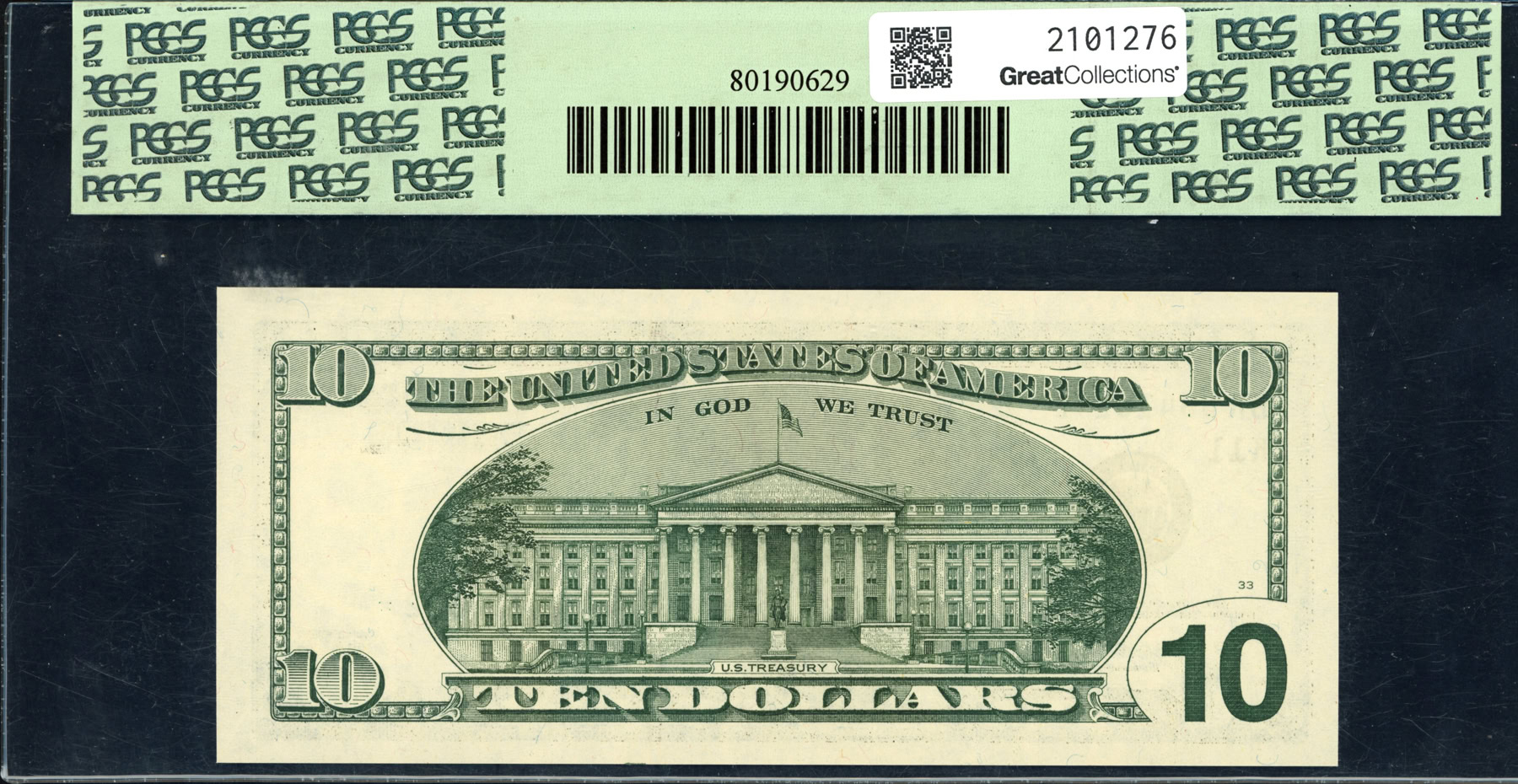 Fr. 2034-K* (BK* Block) 1999 $10 Dallas Federal Reserve Star Note ...