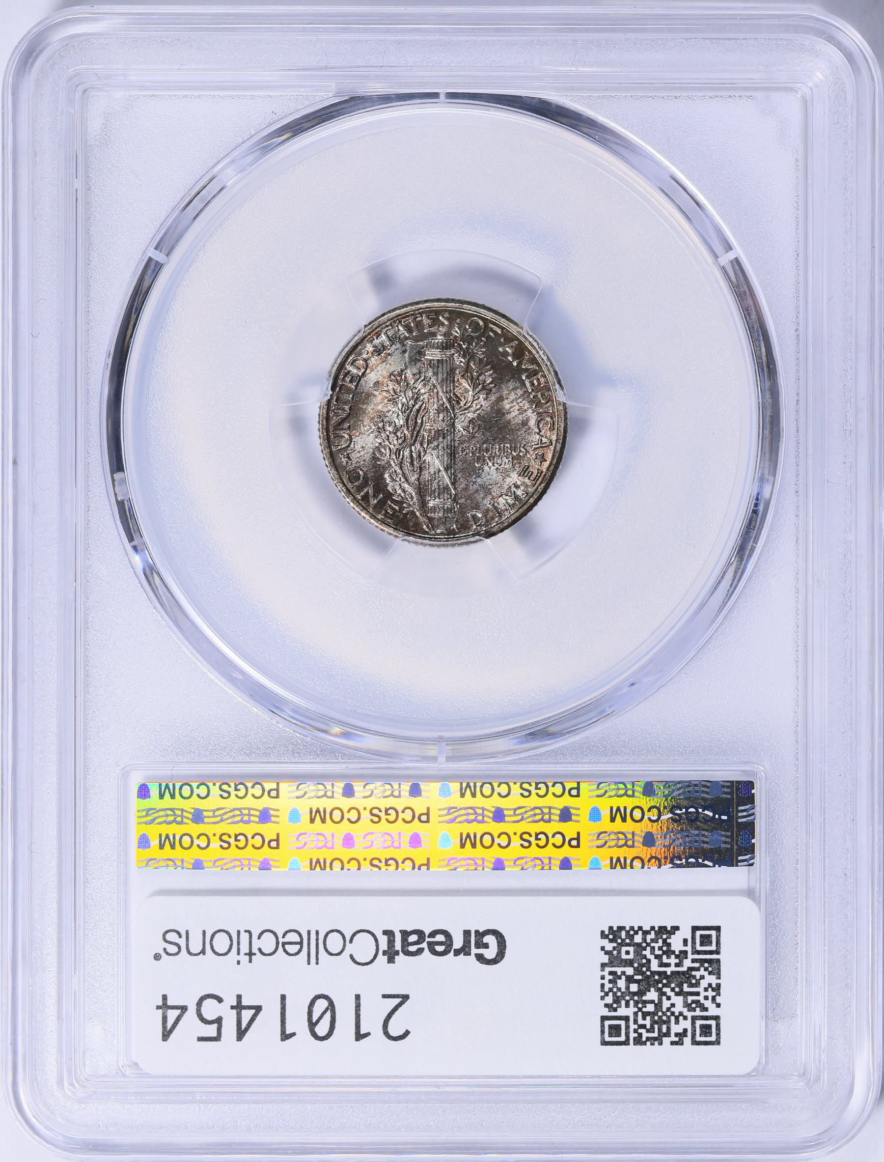 1928 Mercury Dime PCGS MS-67 FB (Toned) (Item 2101454 ...