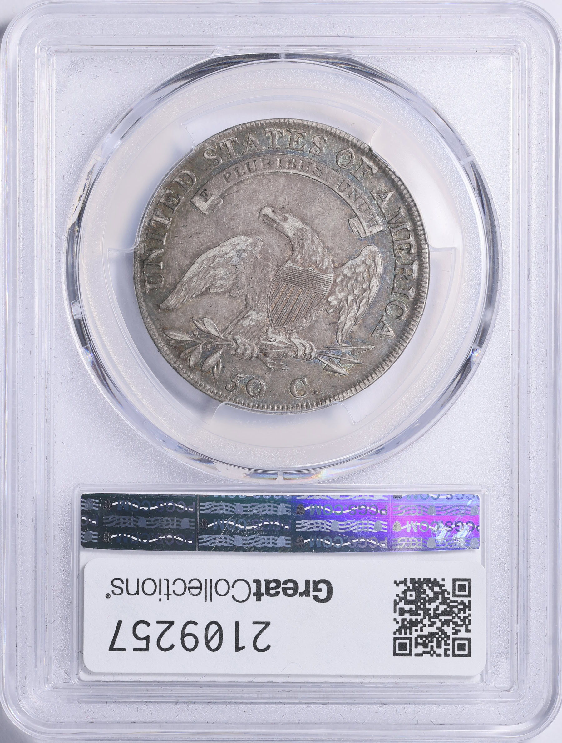 1807 Capped Bust Half Dollar 50/20 Overton 112 PCGS XF-40 (Toned) (Item ...