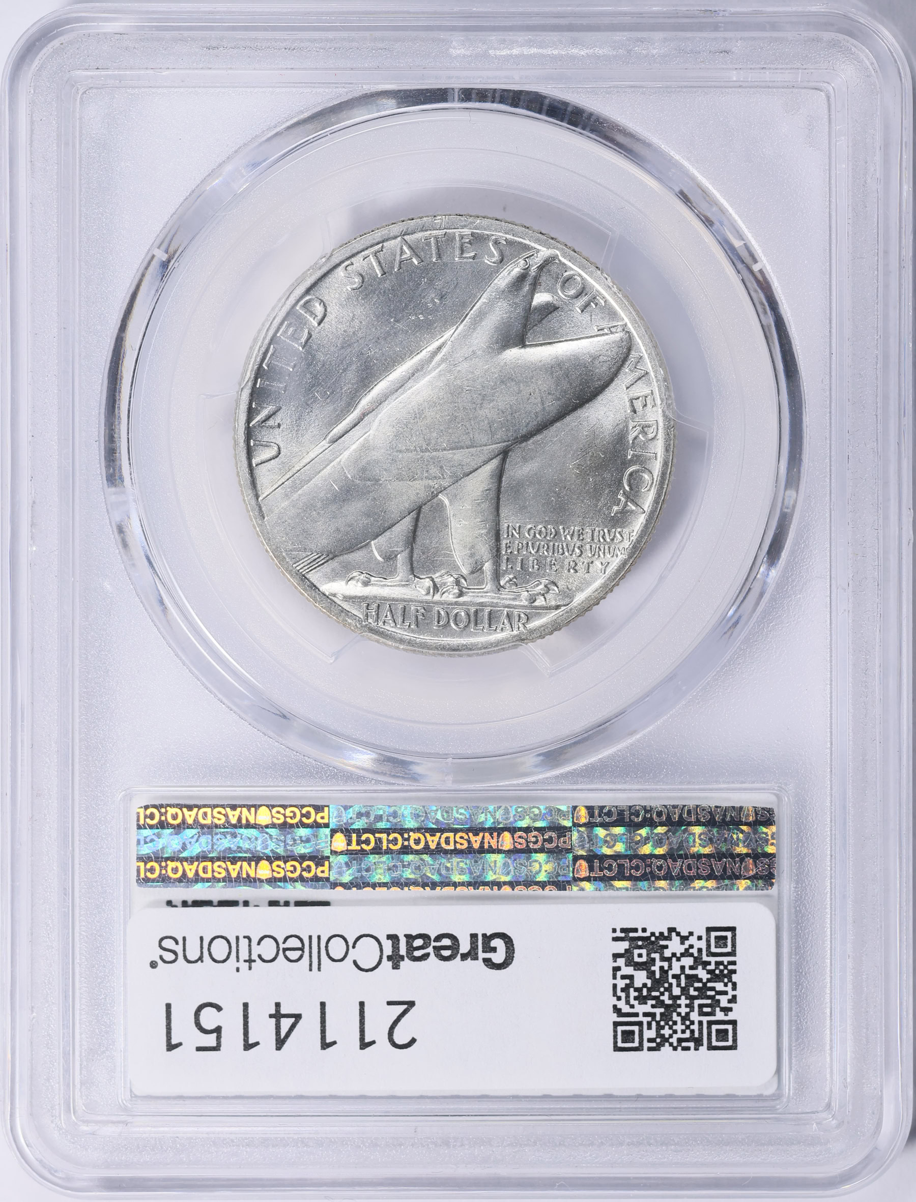 1936 Bridgeport, Connecticut, Centennial Half Dollar PCGS MS-65 (Item ...