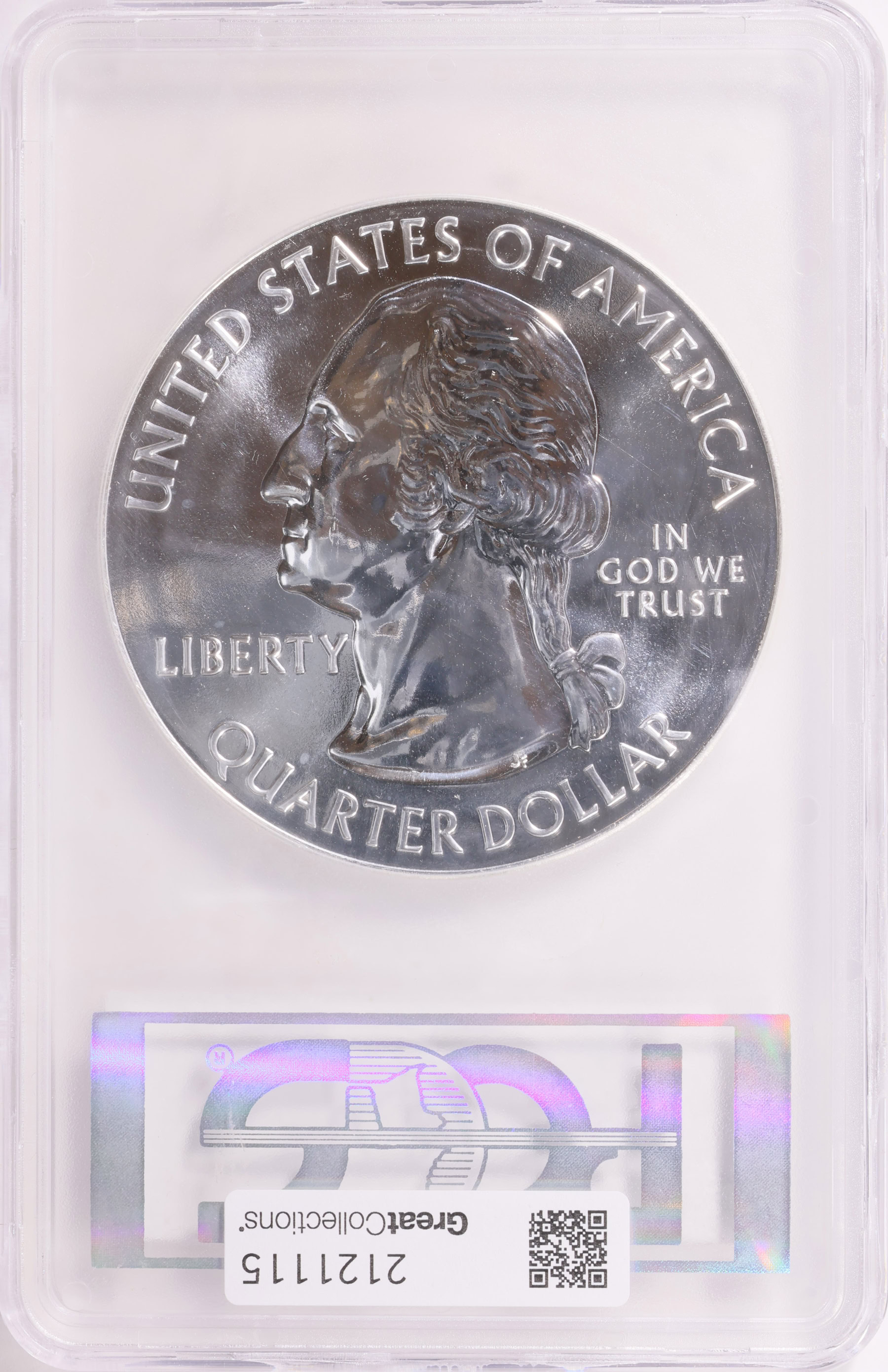 2011 America the Beautiful 5 oz. Silver Quarter Glacier NP PCGS MS-69 ...
