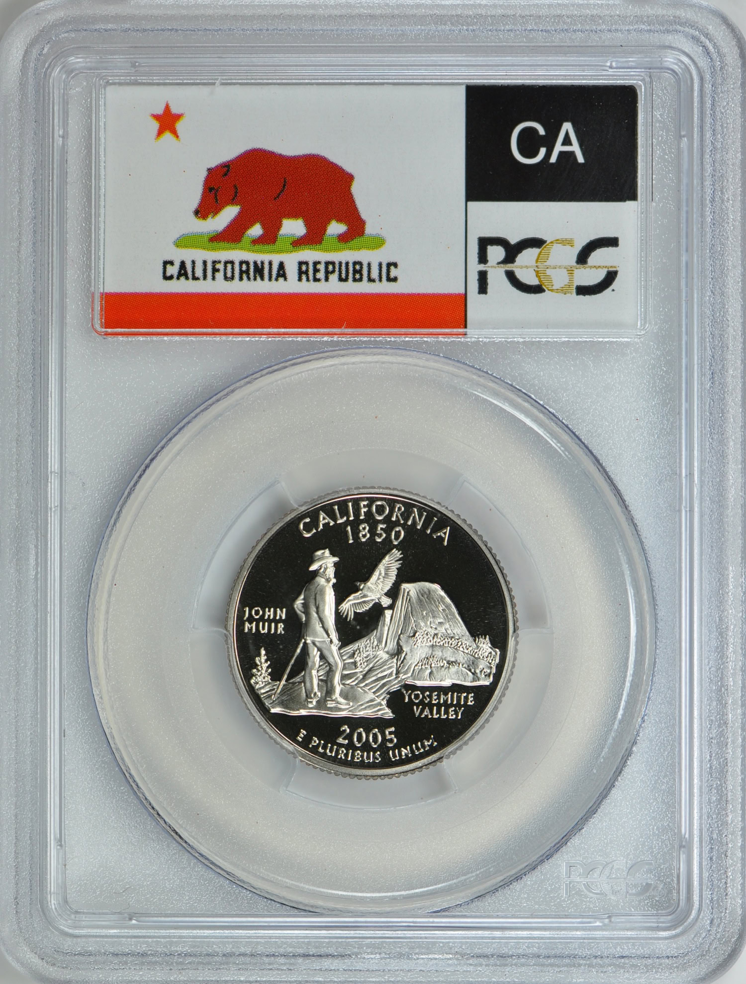 2005-S State Quarter California PCGS Proof-70 DCAM (Item 212343 ...