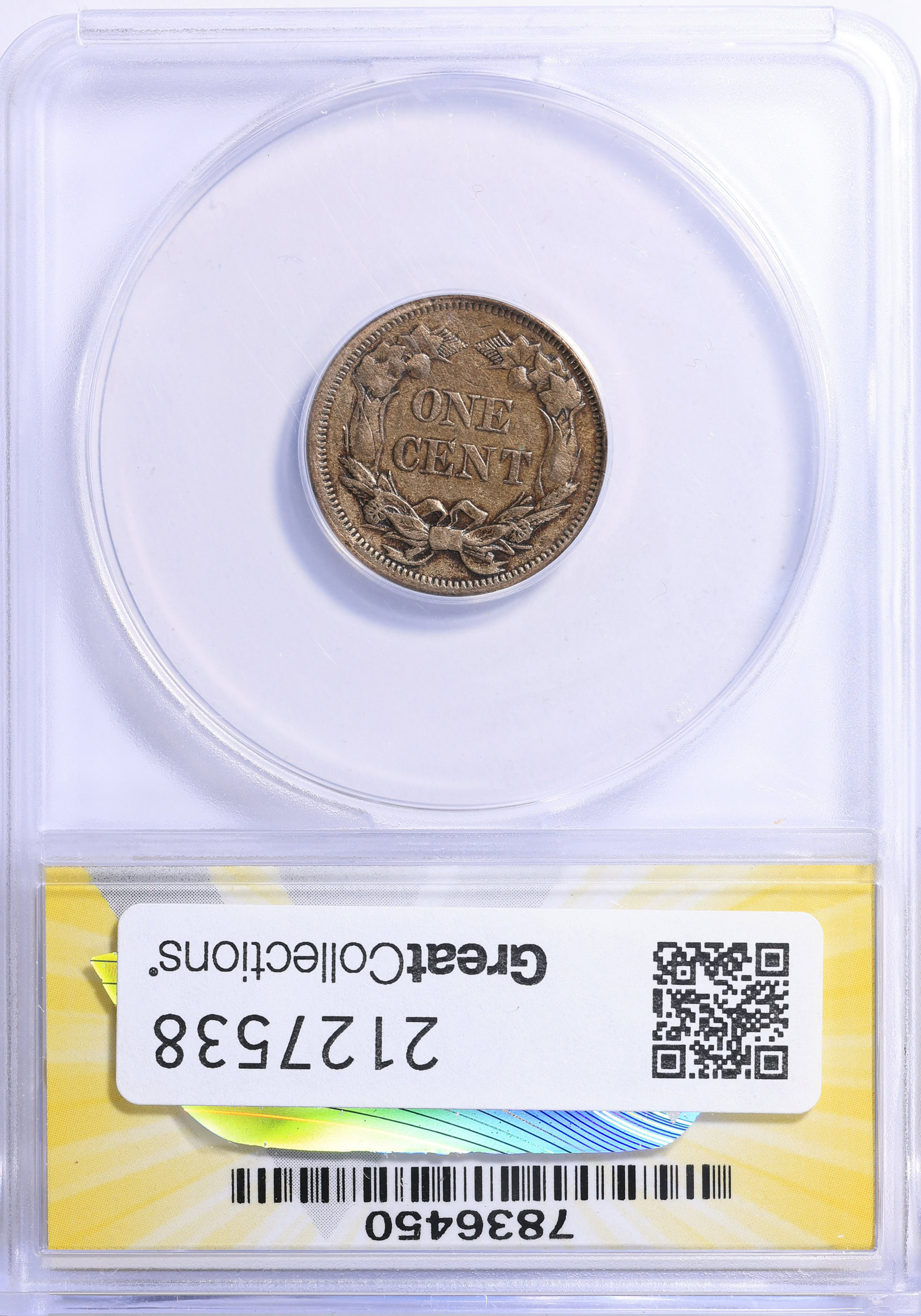 1858 Flying Eagle Cent Small Letters ANACS XF-45 Details (Item 2127538 ...