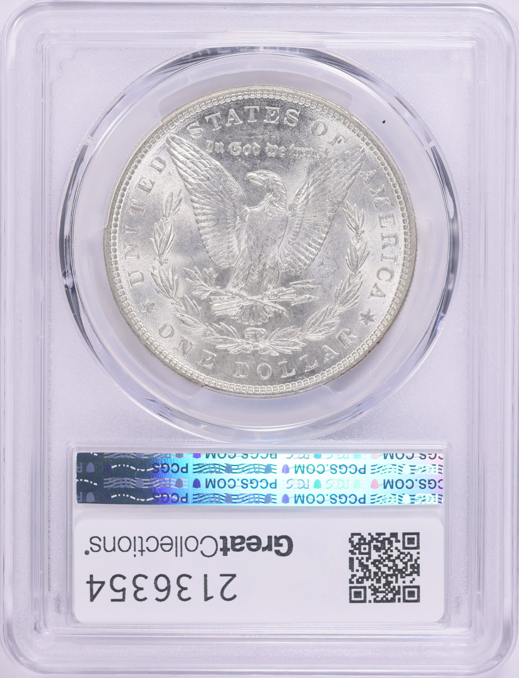 1887 Morgan Silver Dollar Doubled Date VAM-5 *Top 100* PCGS MS-62 (Item ...