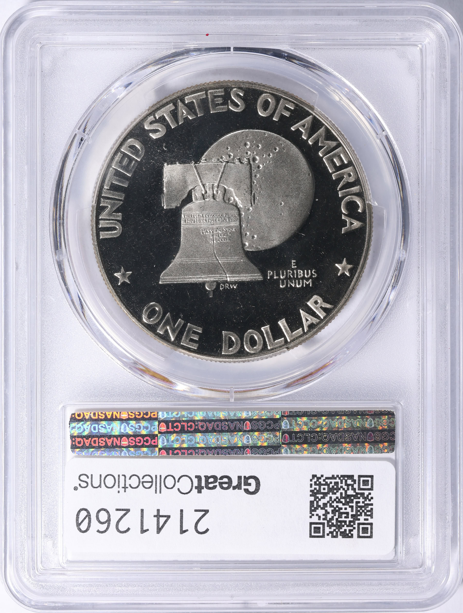 1976-S Eisenhower Dollar Clad Type 1 PCGS Proof-70 DCAM (Item 2141260 ...