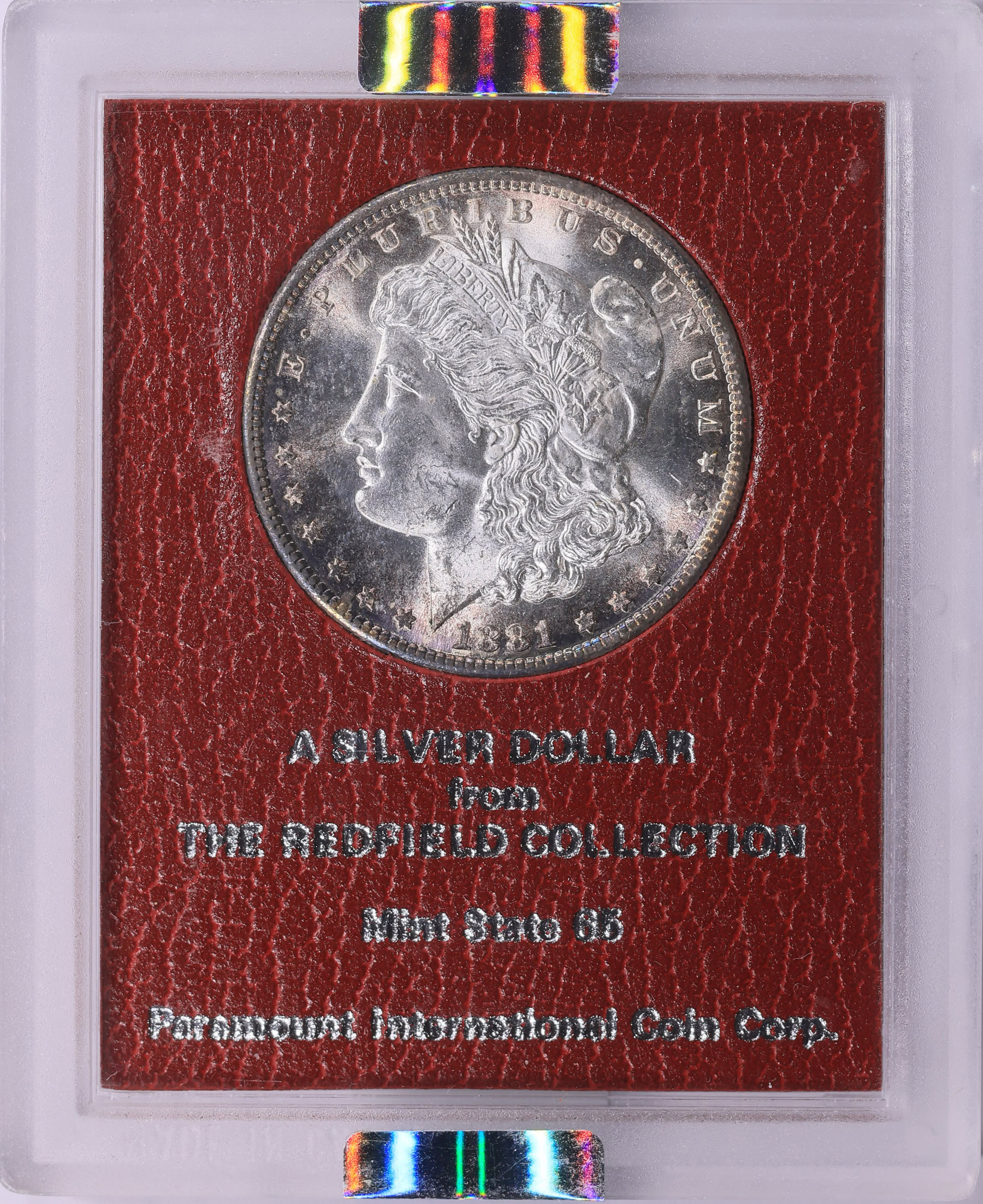 1881-S Morgan Silver Dollar Redfield Hoard NGC MS-64 (Redfield ...