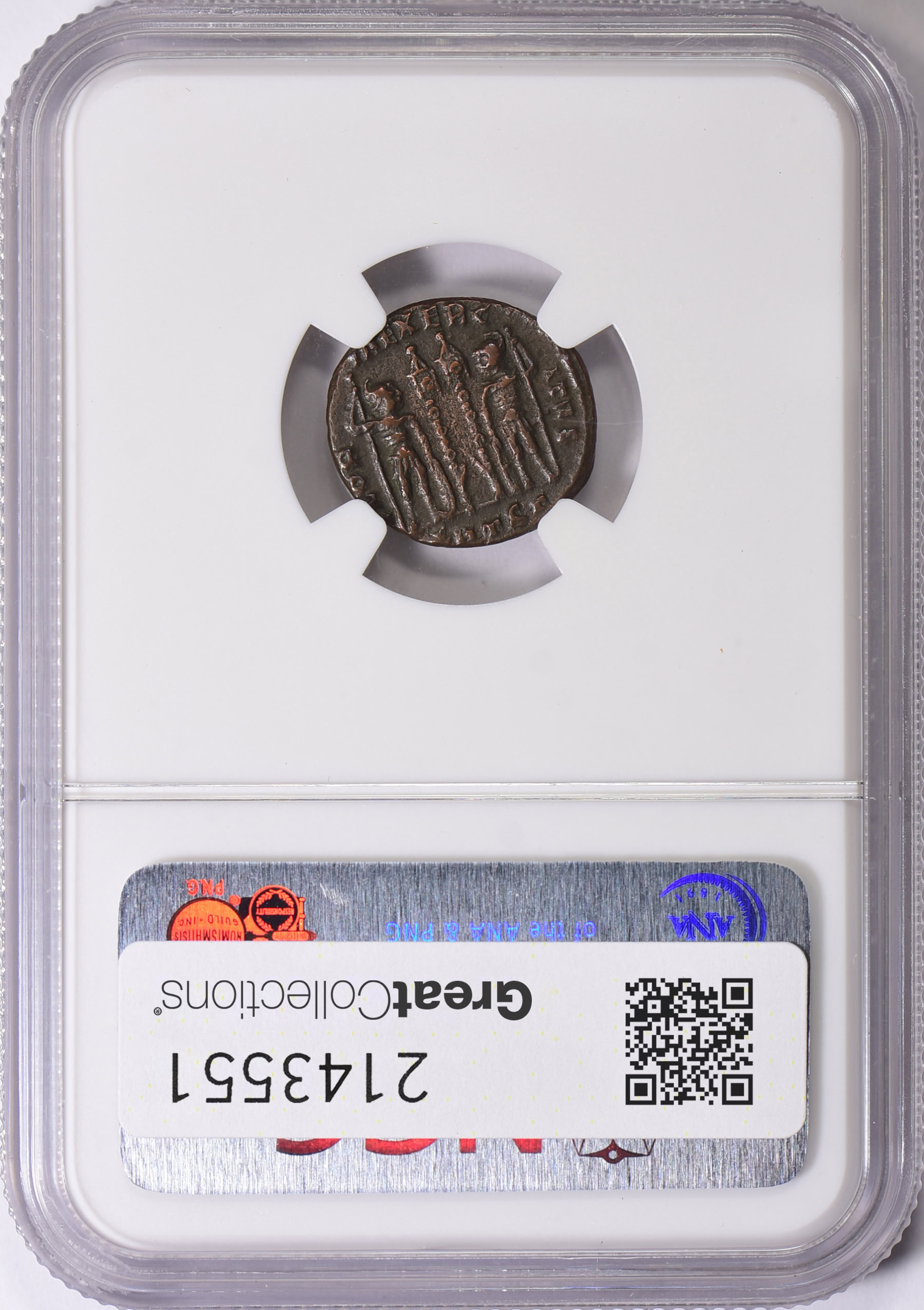 Ancient Roman Empire, Constantius II as Caesar (A.D. 324-337) AE3/4 (BI ...