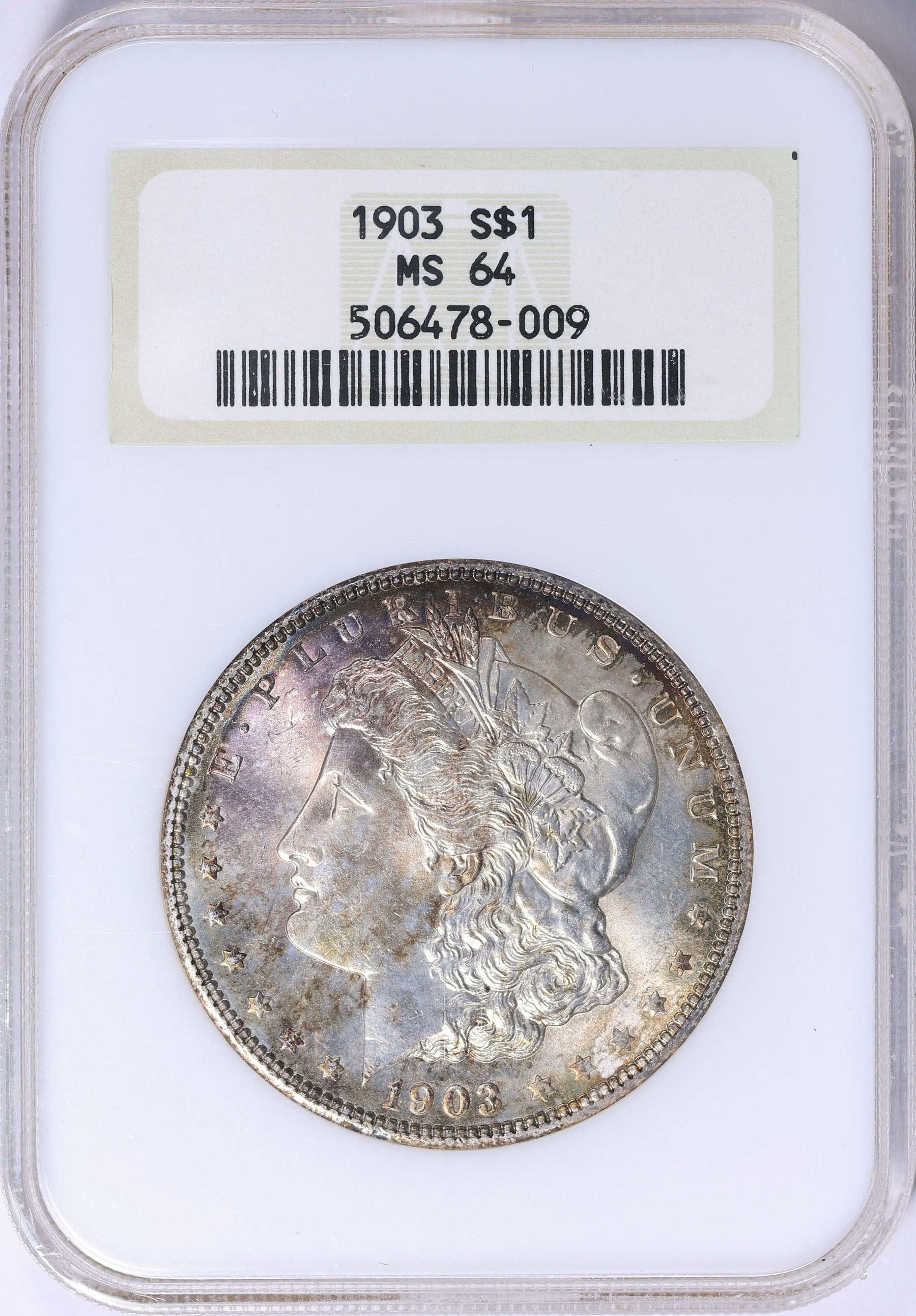 1903 Morgan Silver Dollar NGC MS-64 OH (Toned) (Item 2160229 ...