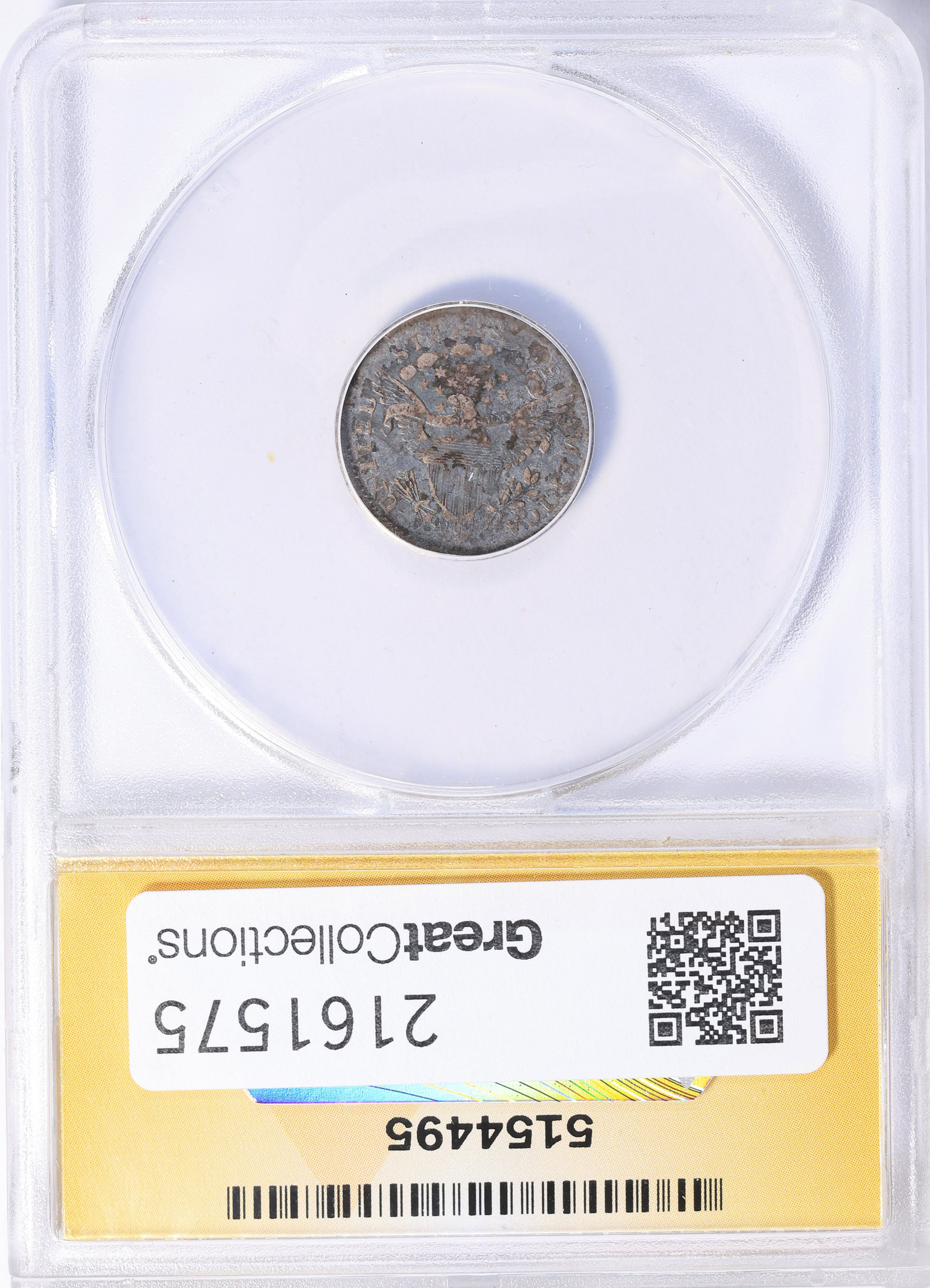 1803 Draped Bust Half Dime Large 8 LM-2 ANACS VF-35 (Item 2161575 ...