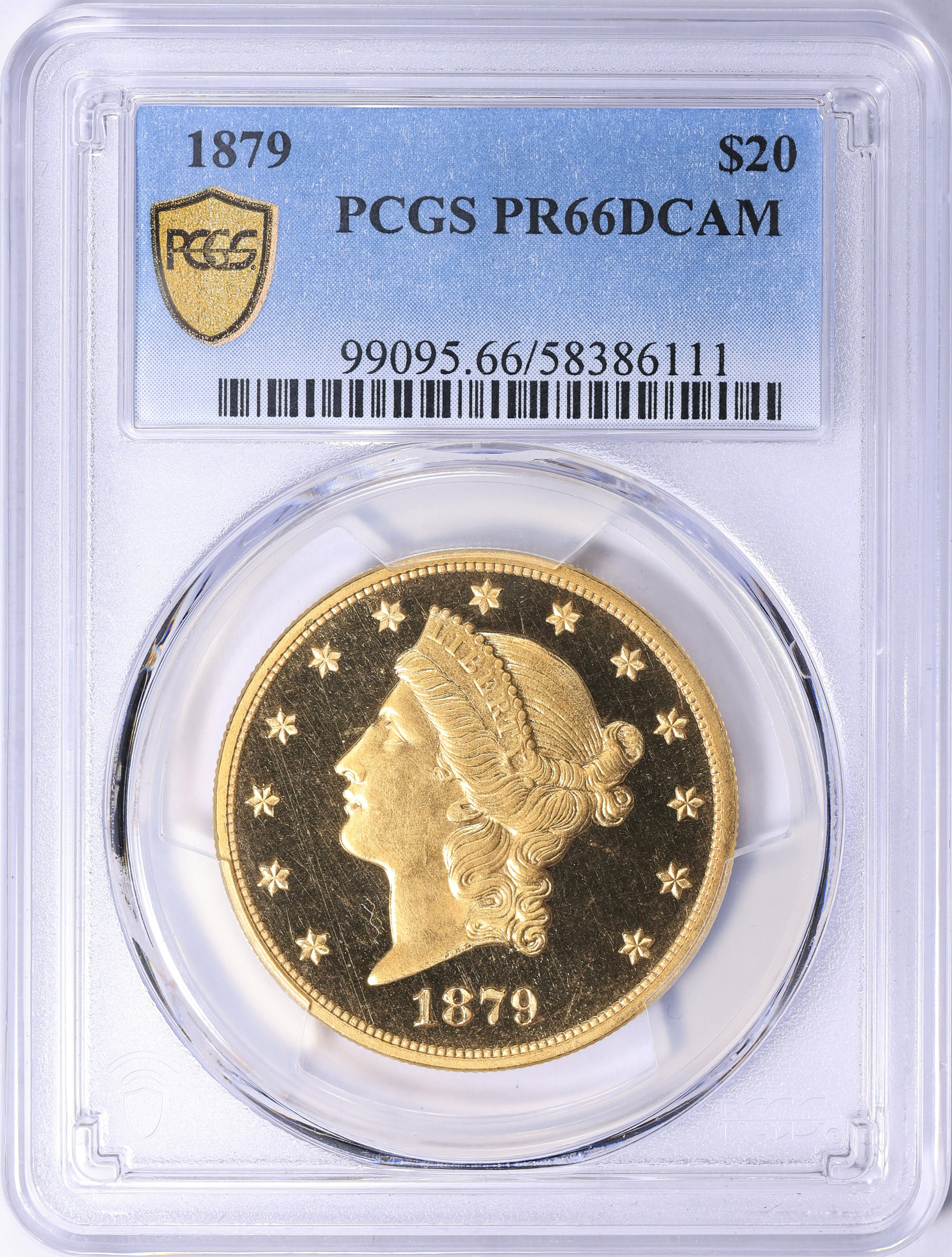 1879 Liberty Gold Double Eagle PCGS Proof-66 DCAM (Item 2171538 ...