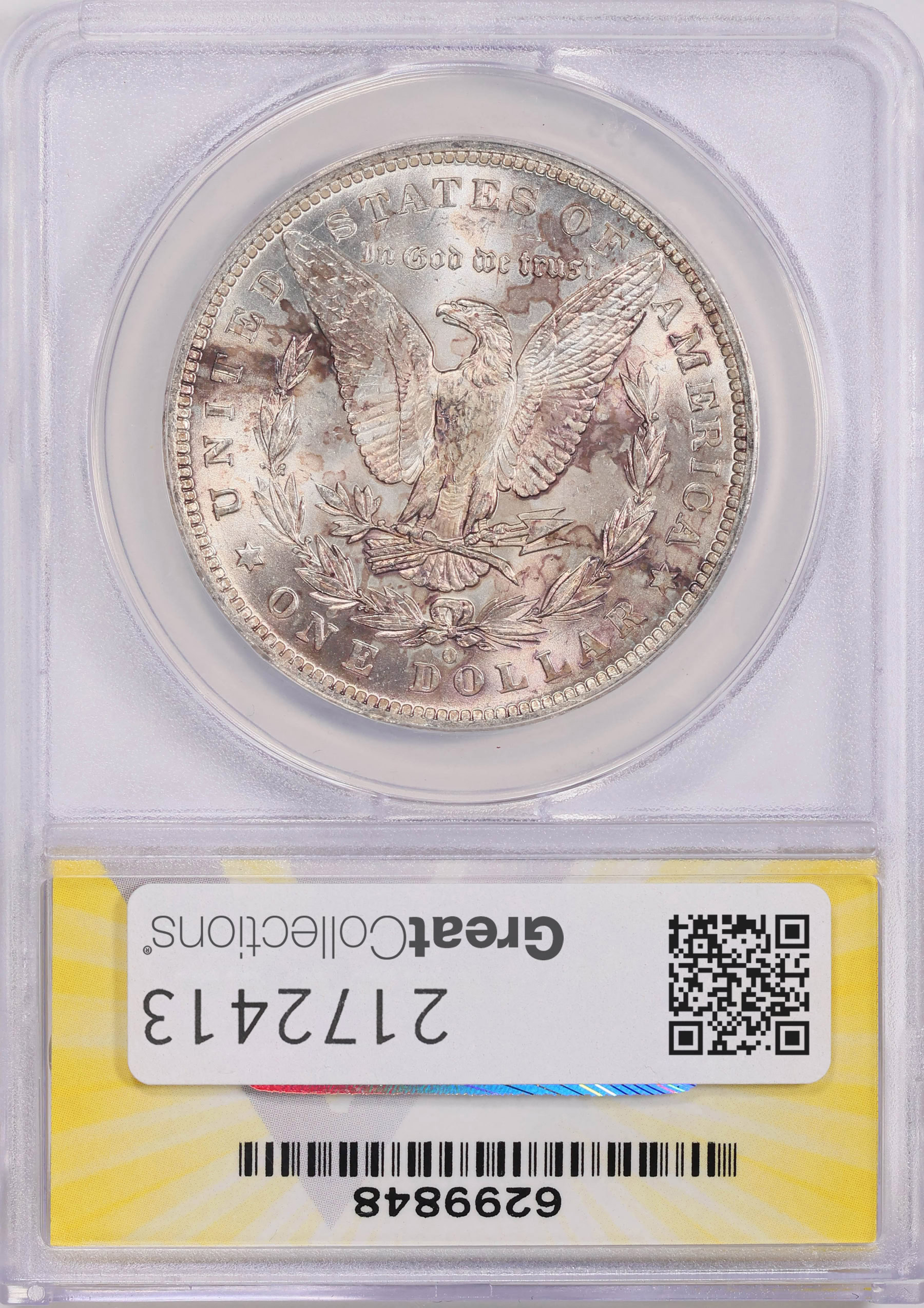 1884-O Morgan Silver Dollar VAM-4 ANACS MS-62 (Item 2172413 ...