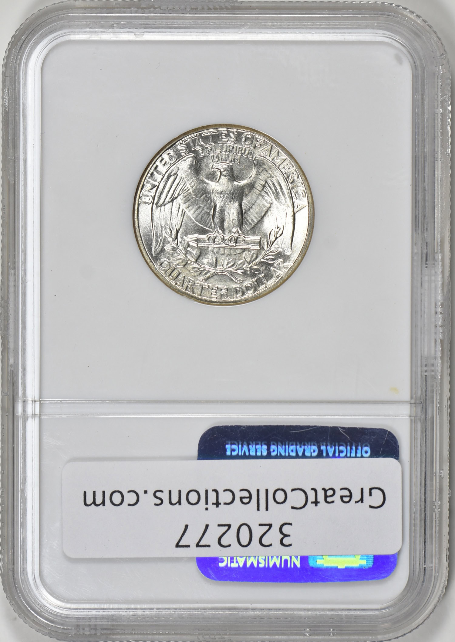 1936 Washington Quarter NGC MS-67 ★ W (CAC Green) (Item 320277 ...