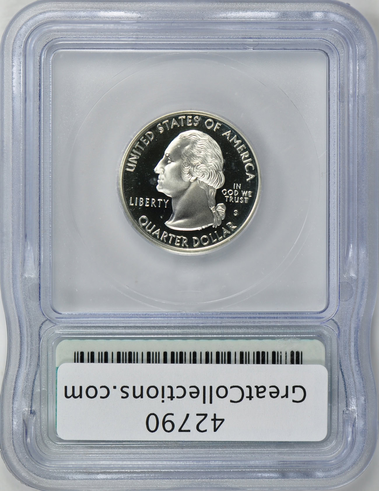 1999-S State Quarter Connecticut. Silver ICG Proof-70 DCAM (3 Coins ...
