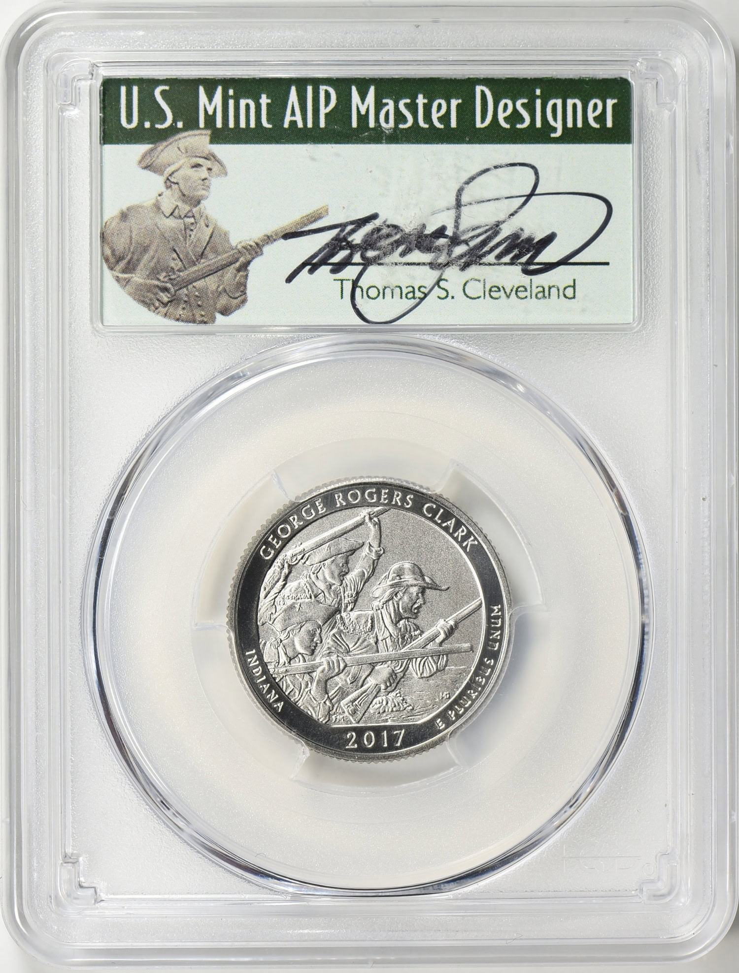 2017-S America the Beautiful Quarter George Rogers Clark NP (From the ...