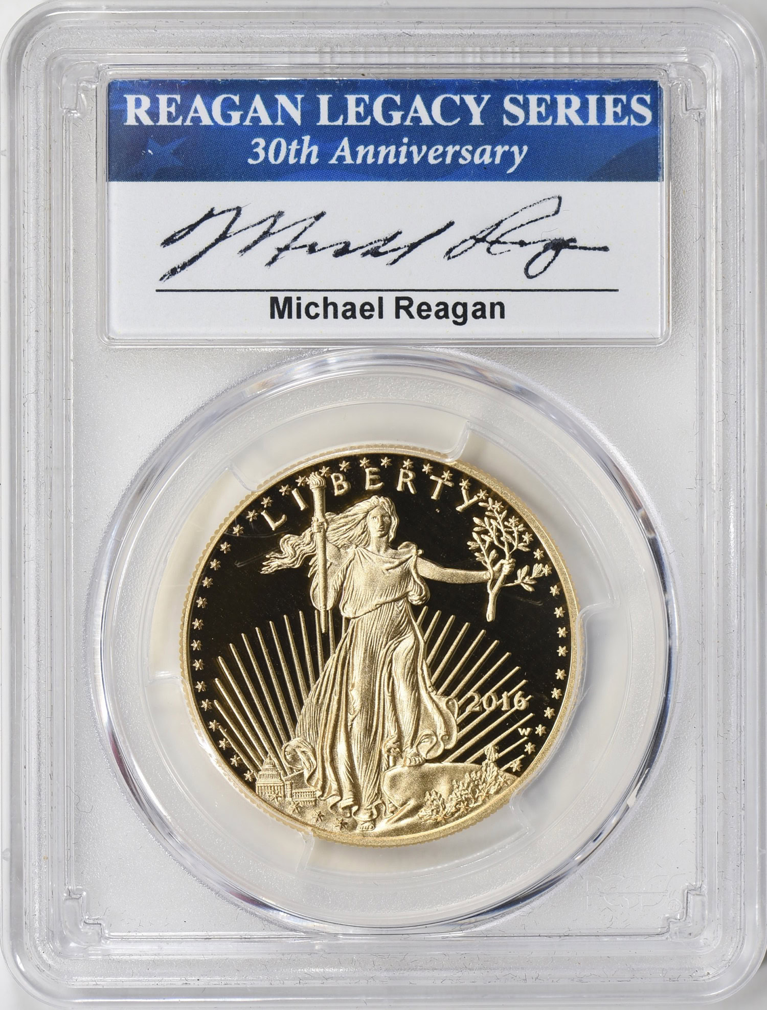 2016-W $5, $10, $25 and $50 Gold American Eagle Set 30th Anniversary ...