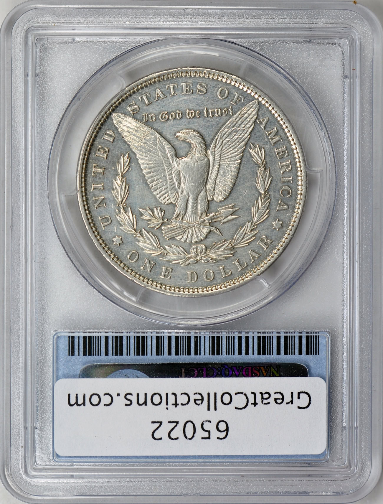 1895 Morgan Silver Dollar PCGS Proof-50 (Item 65022) | GreatCollections ...