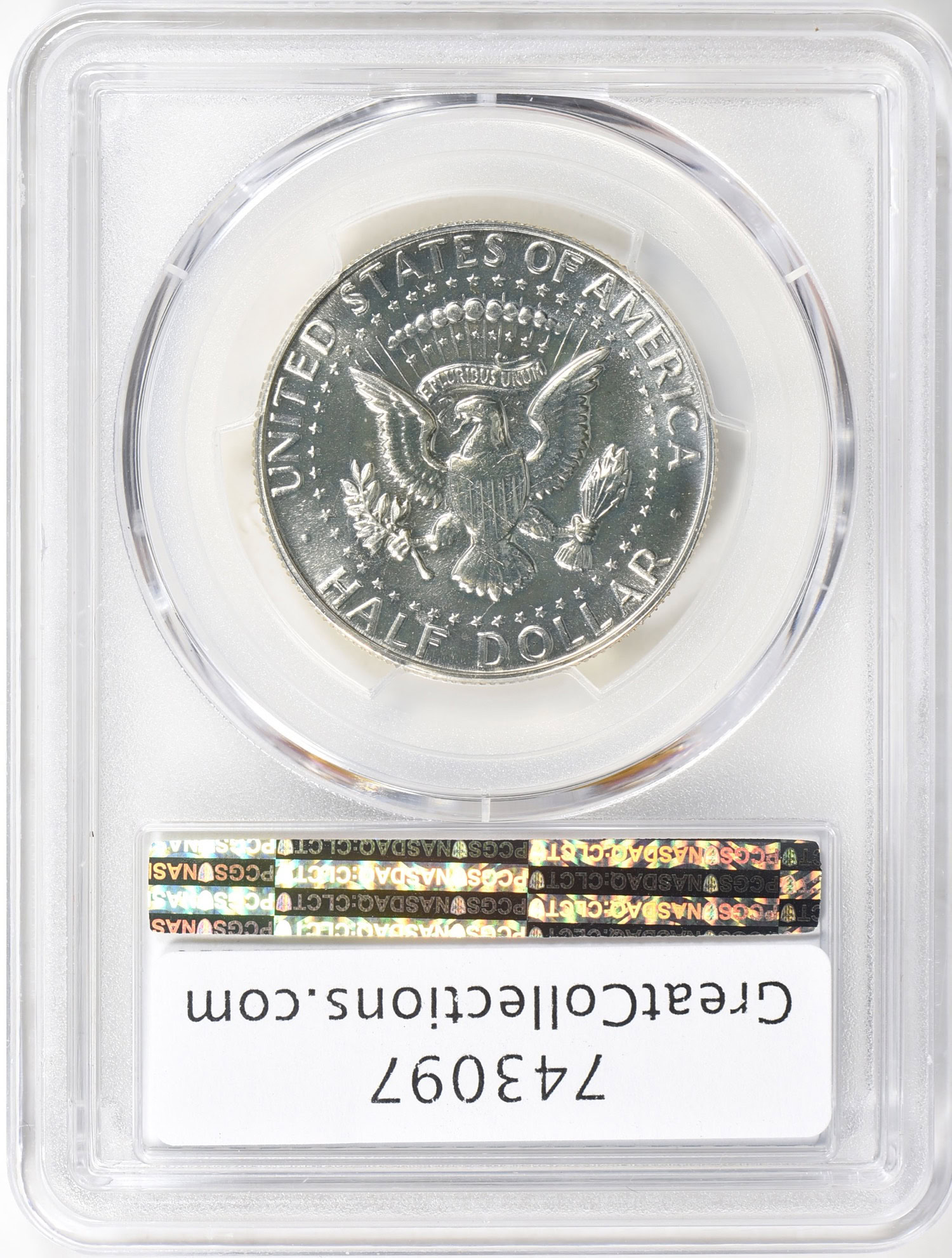 1966 Kennedy Half Dollar SMS. No FG FS-901 (013.9) PCGS SP-65 (Item ...