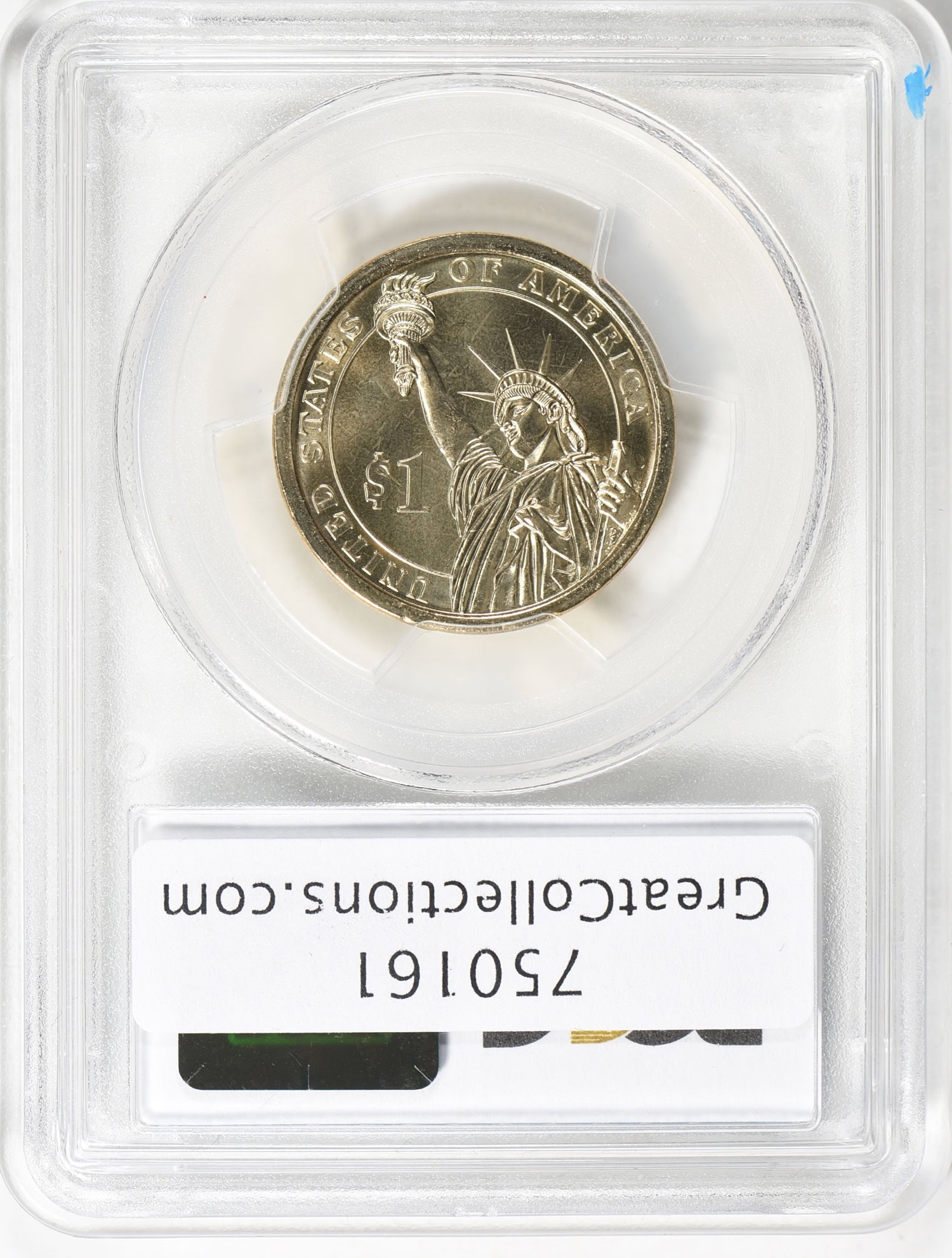 2013-P Presidential Dollar Theodore Roosevelt - Position B Weak Edge ...