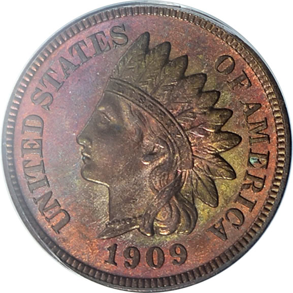 1909 Indian Cent PCGS Proof-65 RB OGH (Eliasberg Collection) (Eagle Eye ...