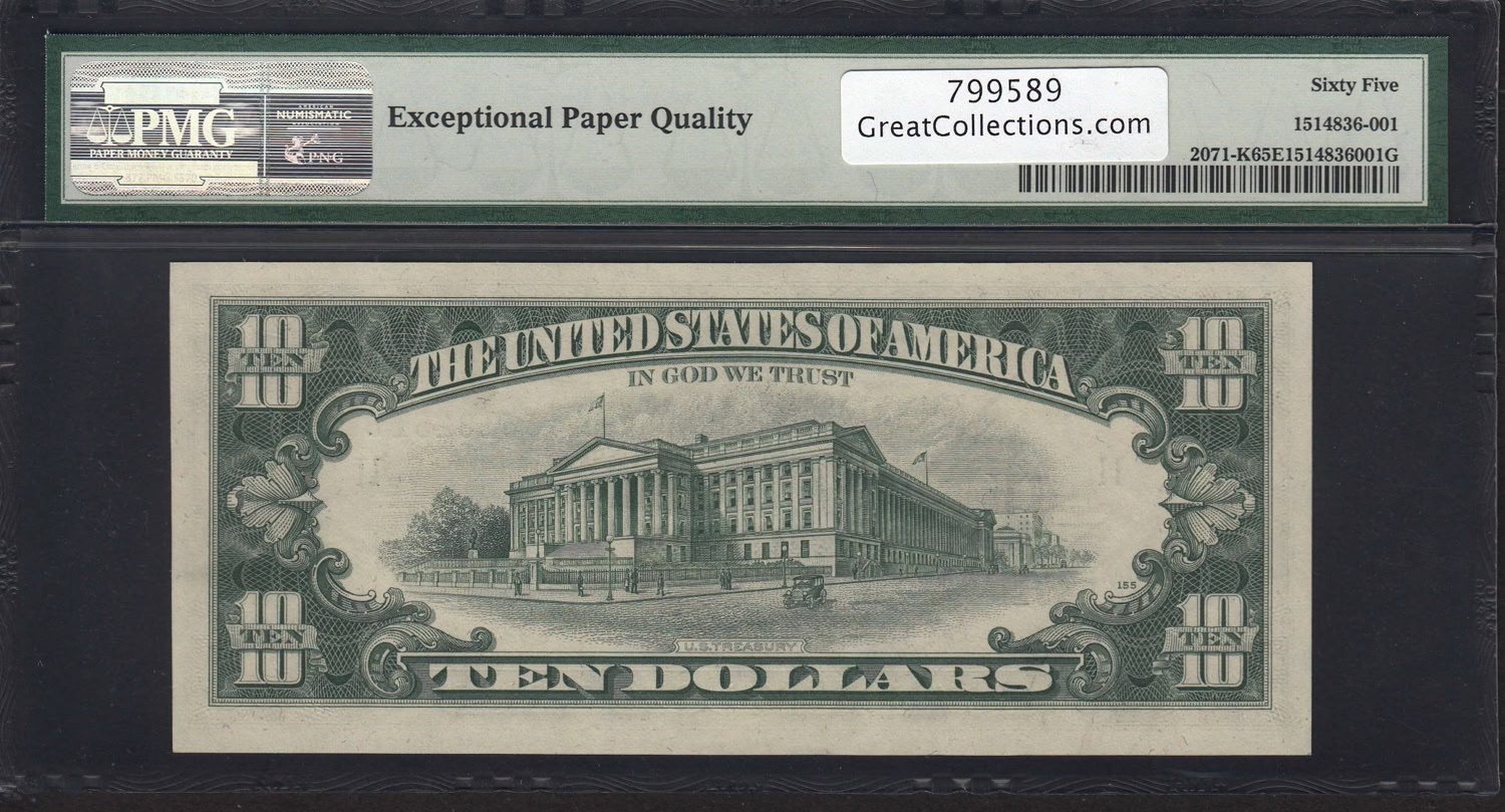 Fr. 2071-K (KB Block) 1974 $20 Dallas Federal Reserve Error Note $20 ...