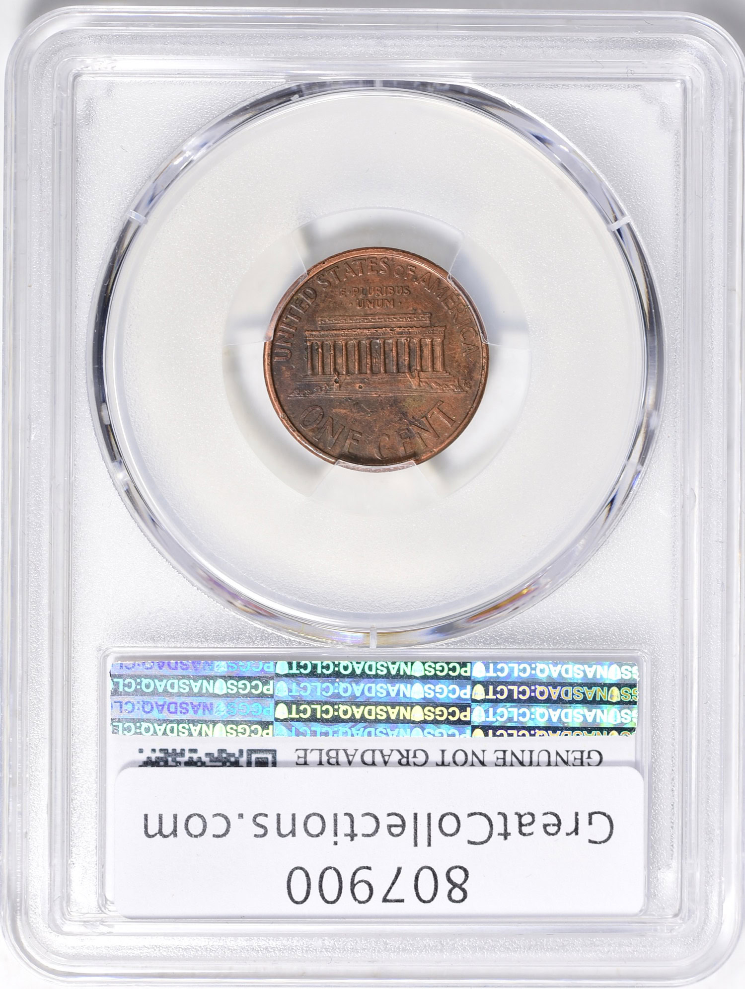 1992-D Lincoln Cent Close AM FS-901 PCGS Genuine XF Details (Item ...